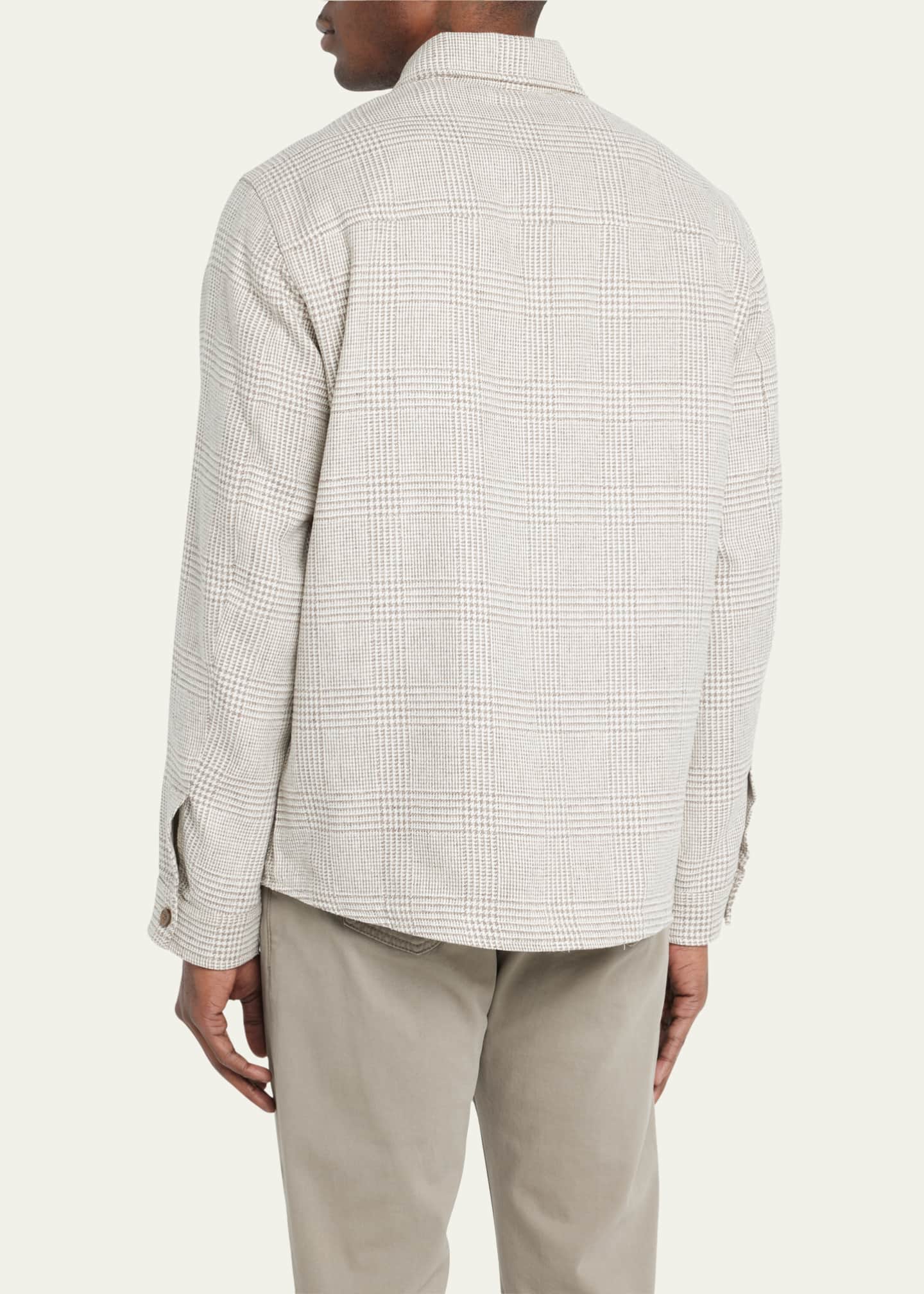 Maurizio Baldassari Men's Plaid Chore Jacket - Bergdorf Goodman