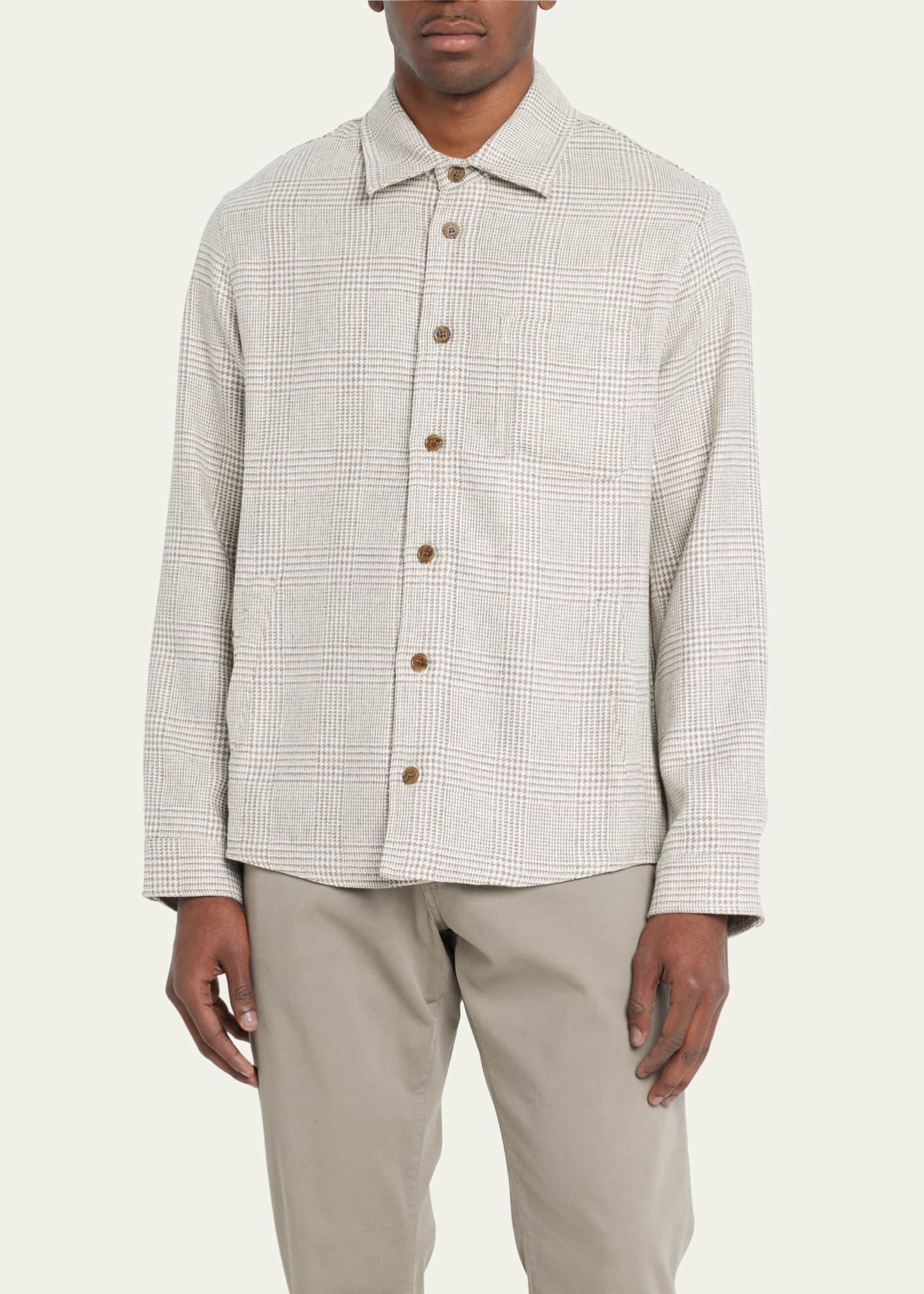 Maurizio Baldassari Men's Plaid Chore Jacket - Bergdorf Goodman