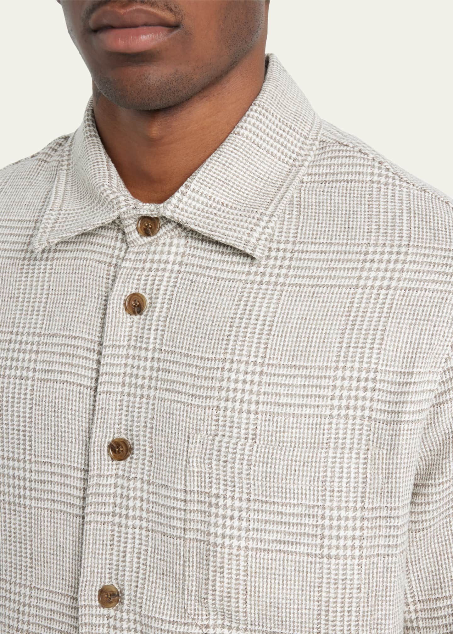 Maurizio Baldassari Men's Plaid Chore Jacket - Bergdorf Goodman