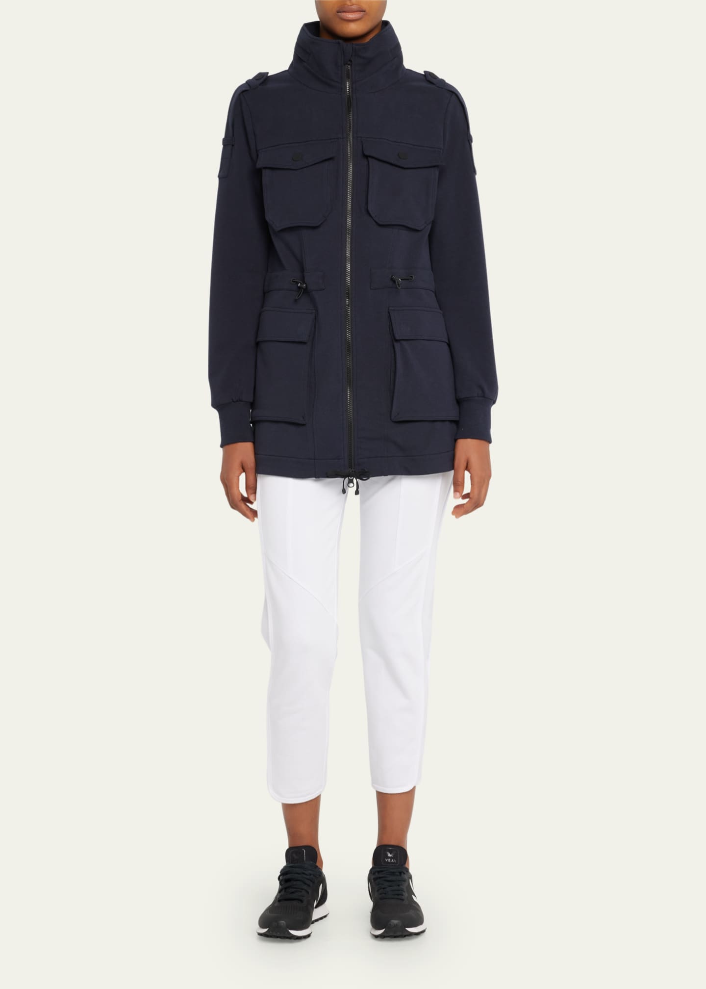 Blanc Noir Tempest Anorak Jacket - Bergdorf Goodman