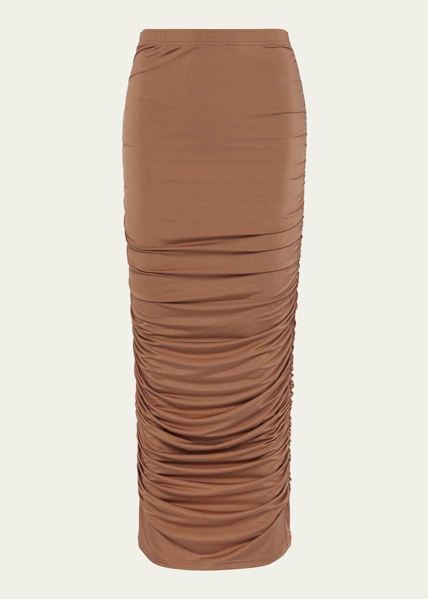 L'Agence Otis Ruched Pencil Skirt - Bergdorf Goodman