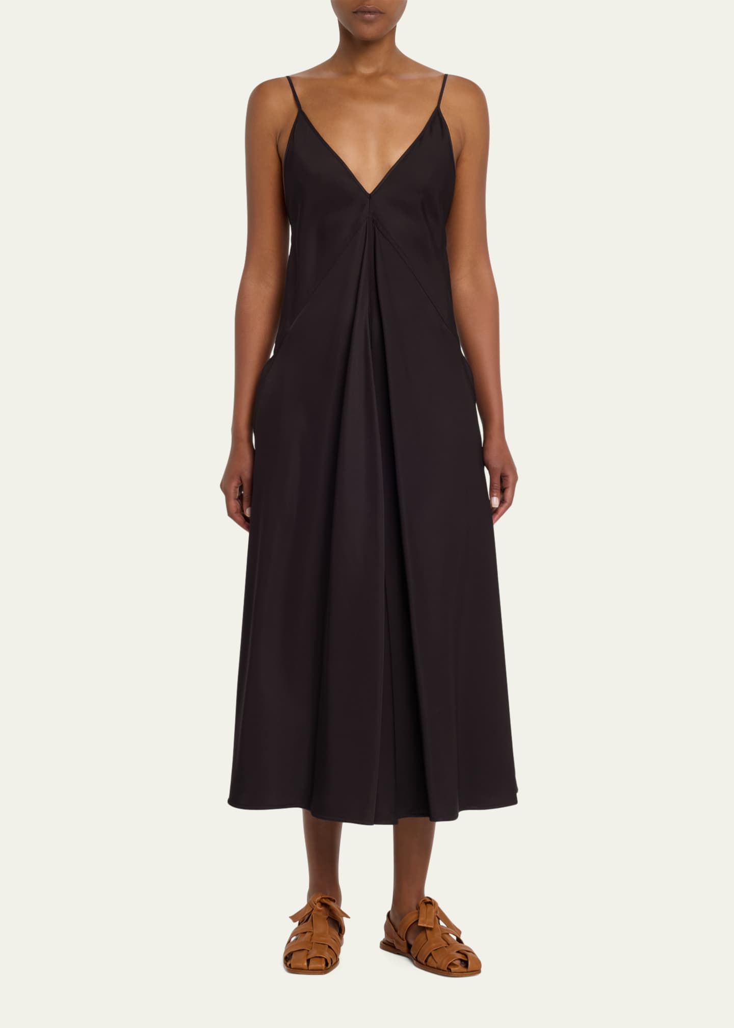 HEREU Bena Woven Bow Flat Sandals - Bergdorf Goodman