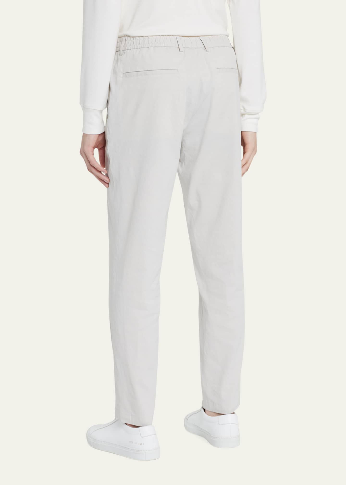 Theory Men's Curtis Linen-Blend Pants - Bergdorf Goodman