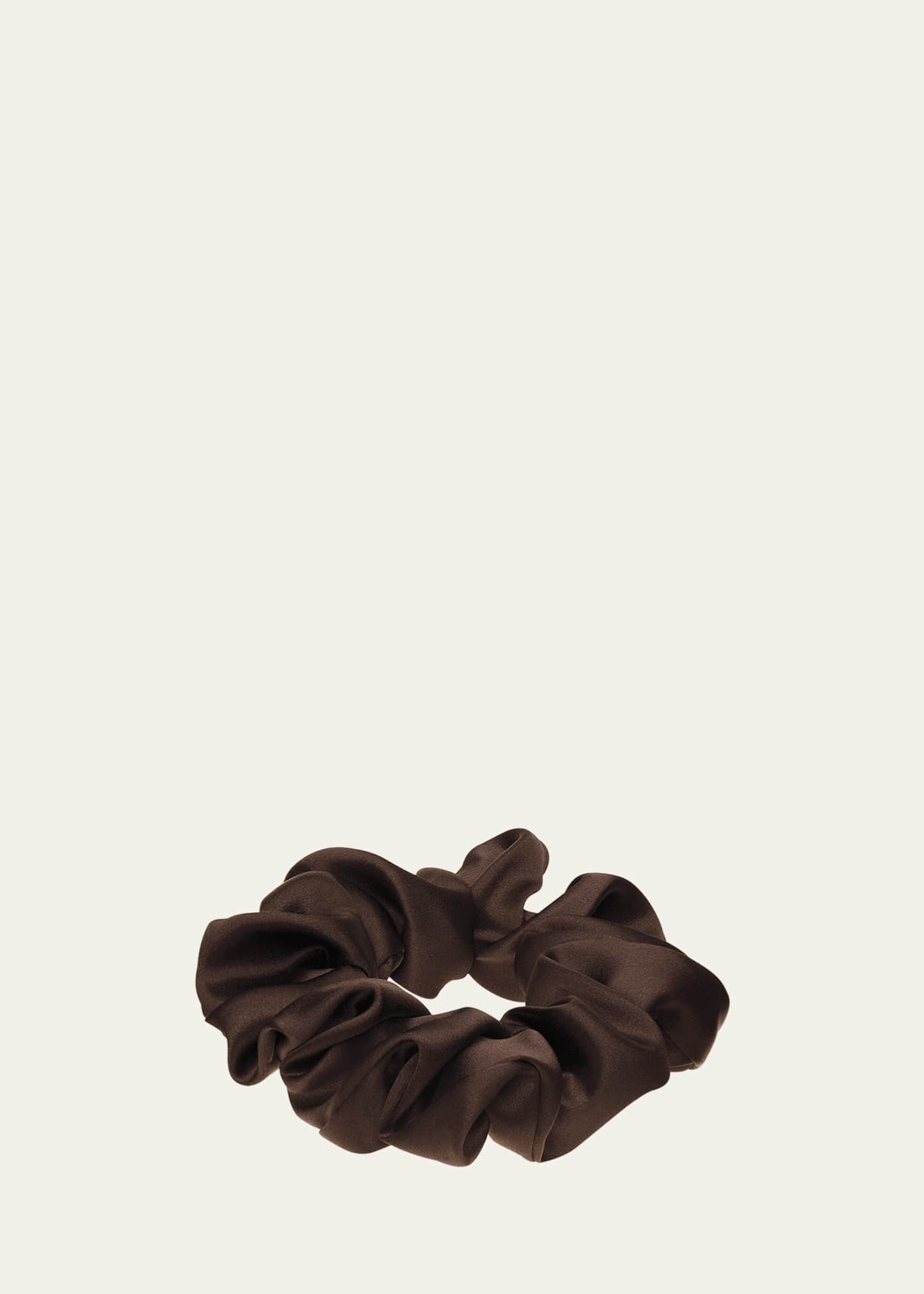 L. Erickson USA Silky Charmeuse Medium Pony Scrunchie - Bergdorf Goodman