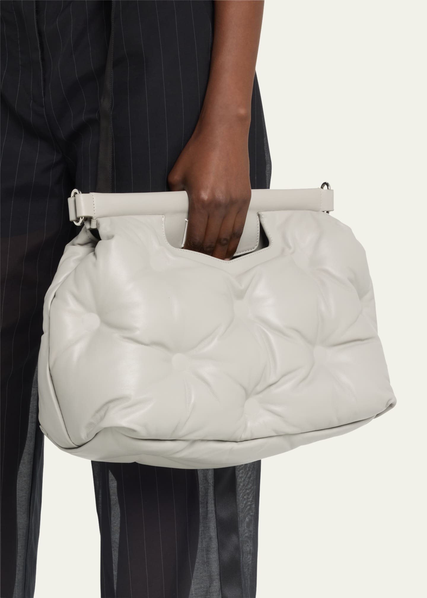 Maison Margiela Glam Slam Classique Medium Quilted Clutch Bag ...