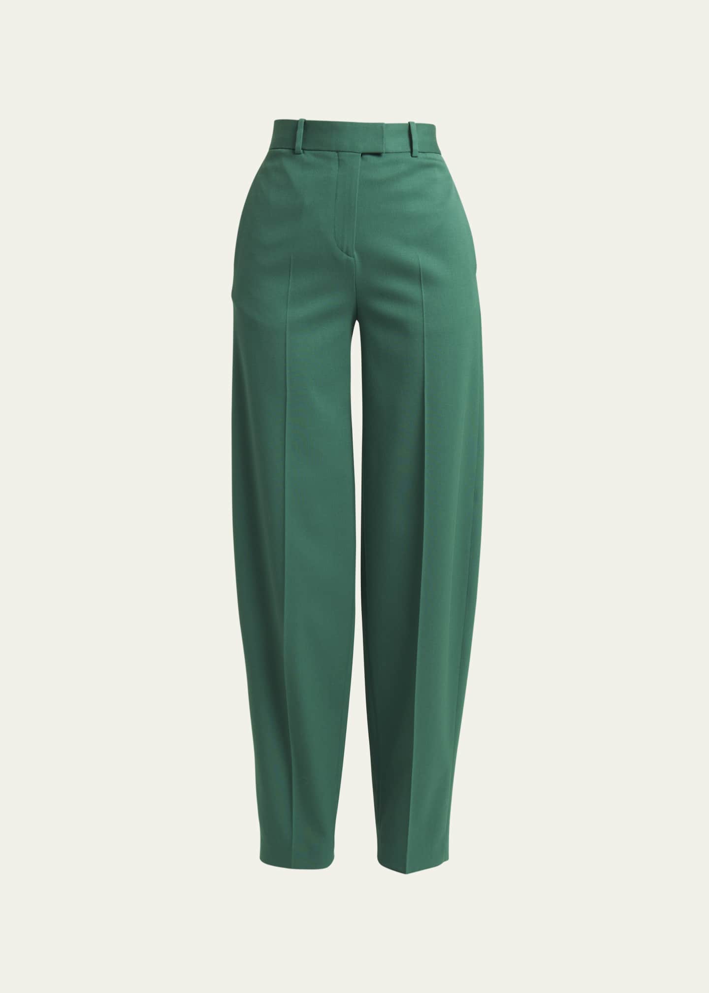 The Attico Jagger Long Wool Pants - Bergdorf Goodman