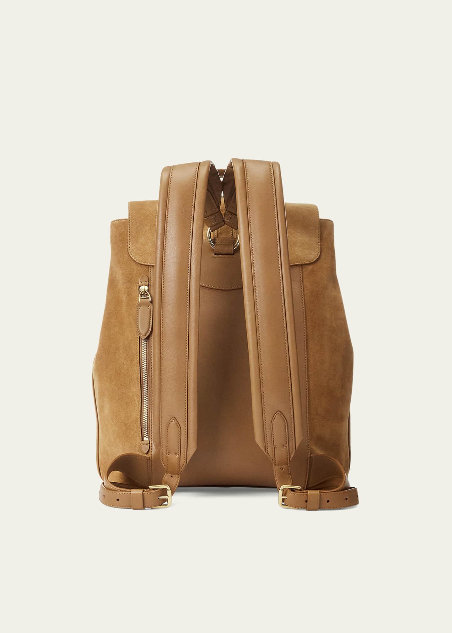 Ralph Lauren Purple Label Men's Welington Suede Backpack - Bergdorf Goodman