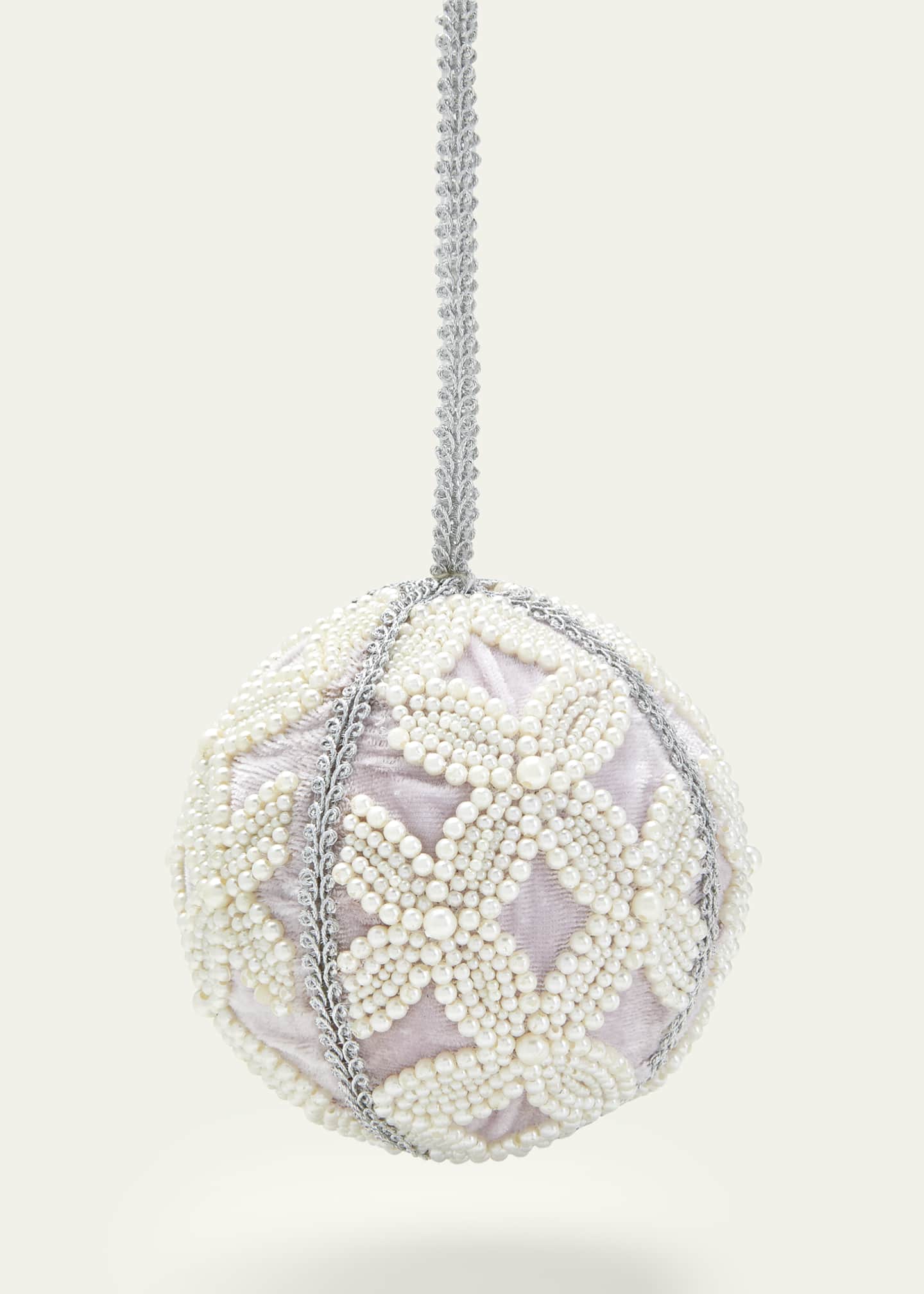 Sudha Pennathur Pearly Ball Christmas Ornament - Bergdorf Goodman