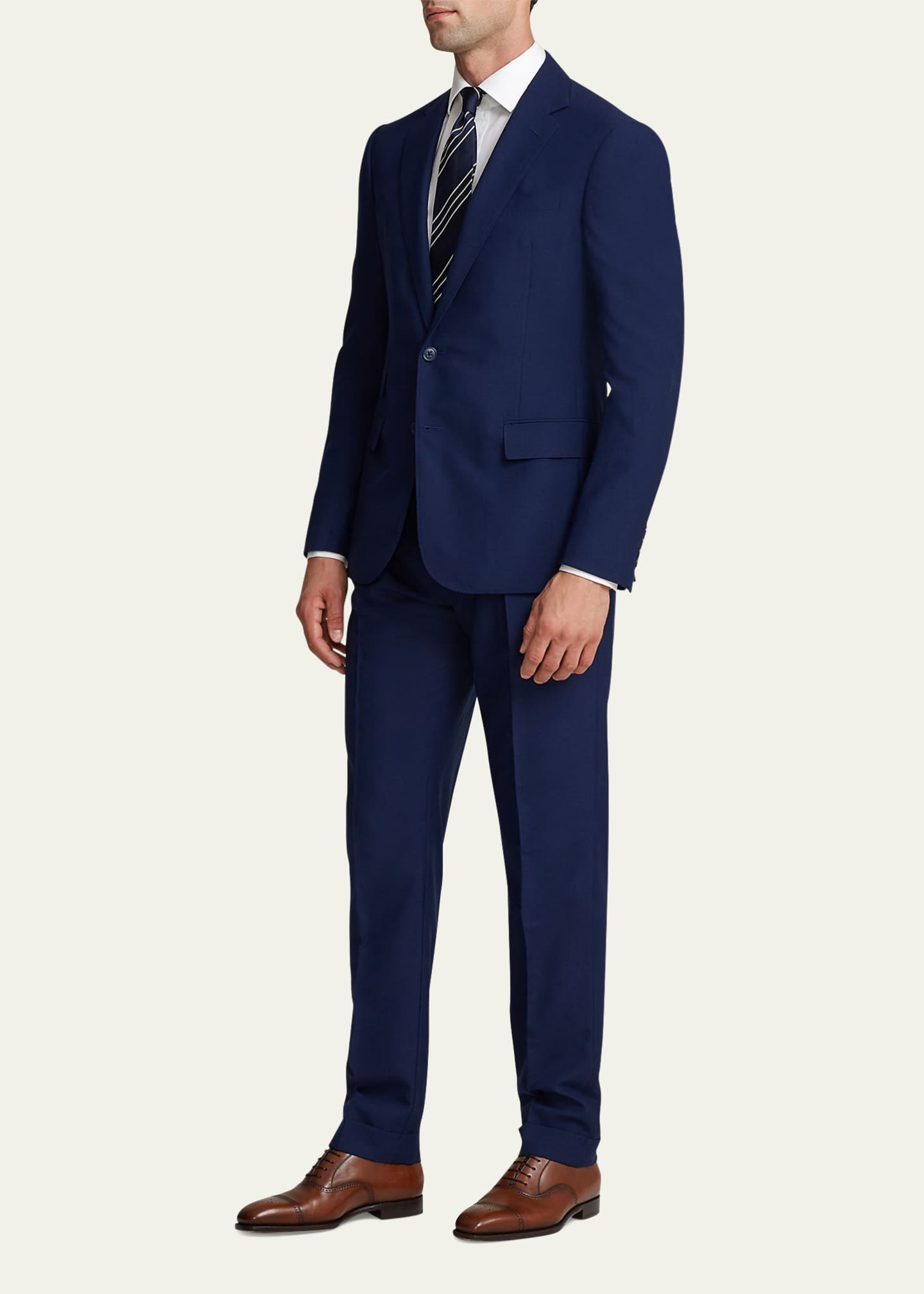 Ralph Lauren Purple Label Men's Kent Solid Luxe Wool Suit - Bergdorf ...