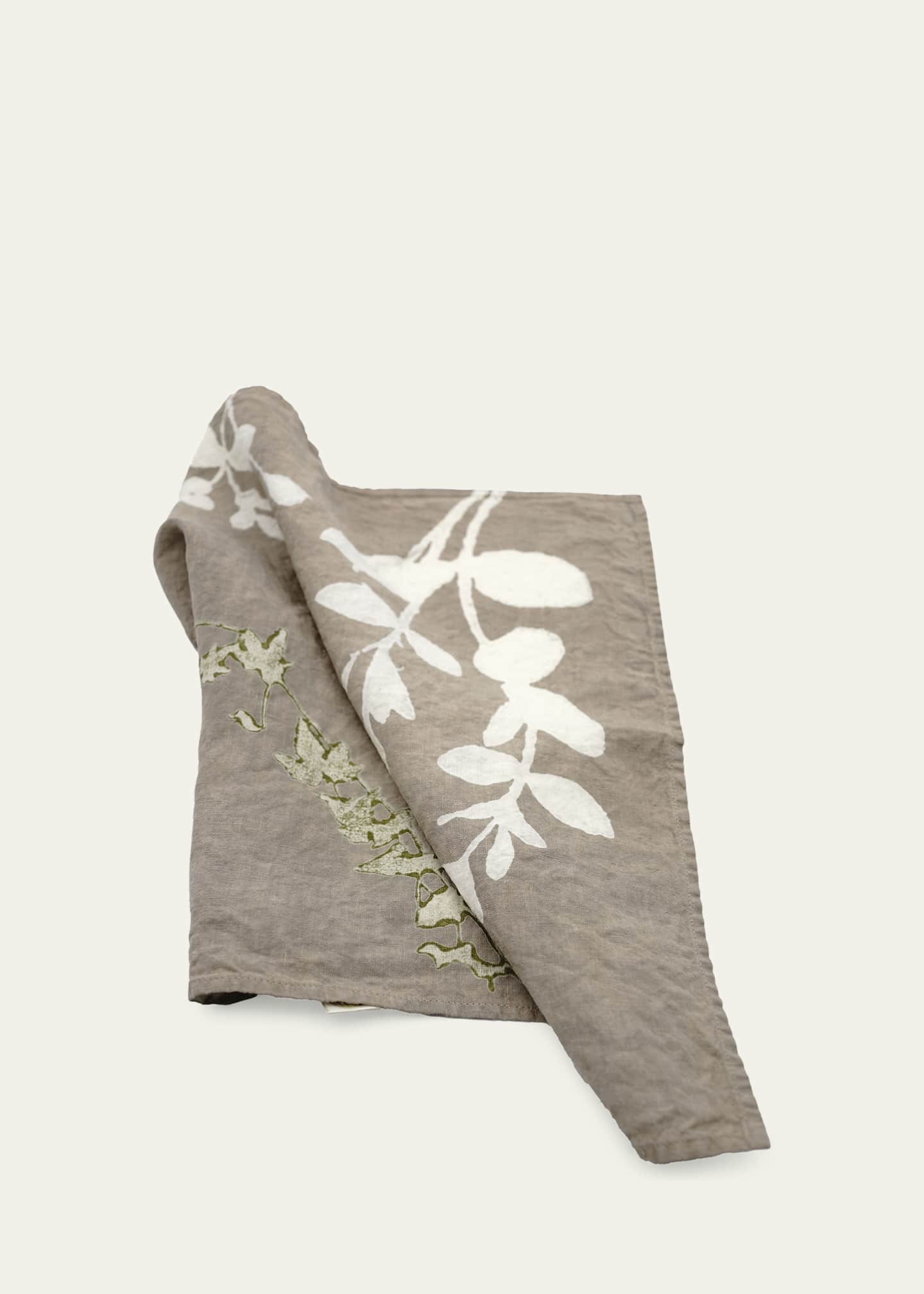 Stamperia Bertozzi Giardino Linen Napkin - Bergdorf Goodman