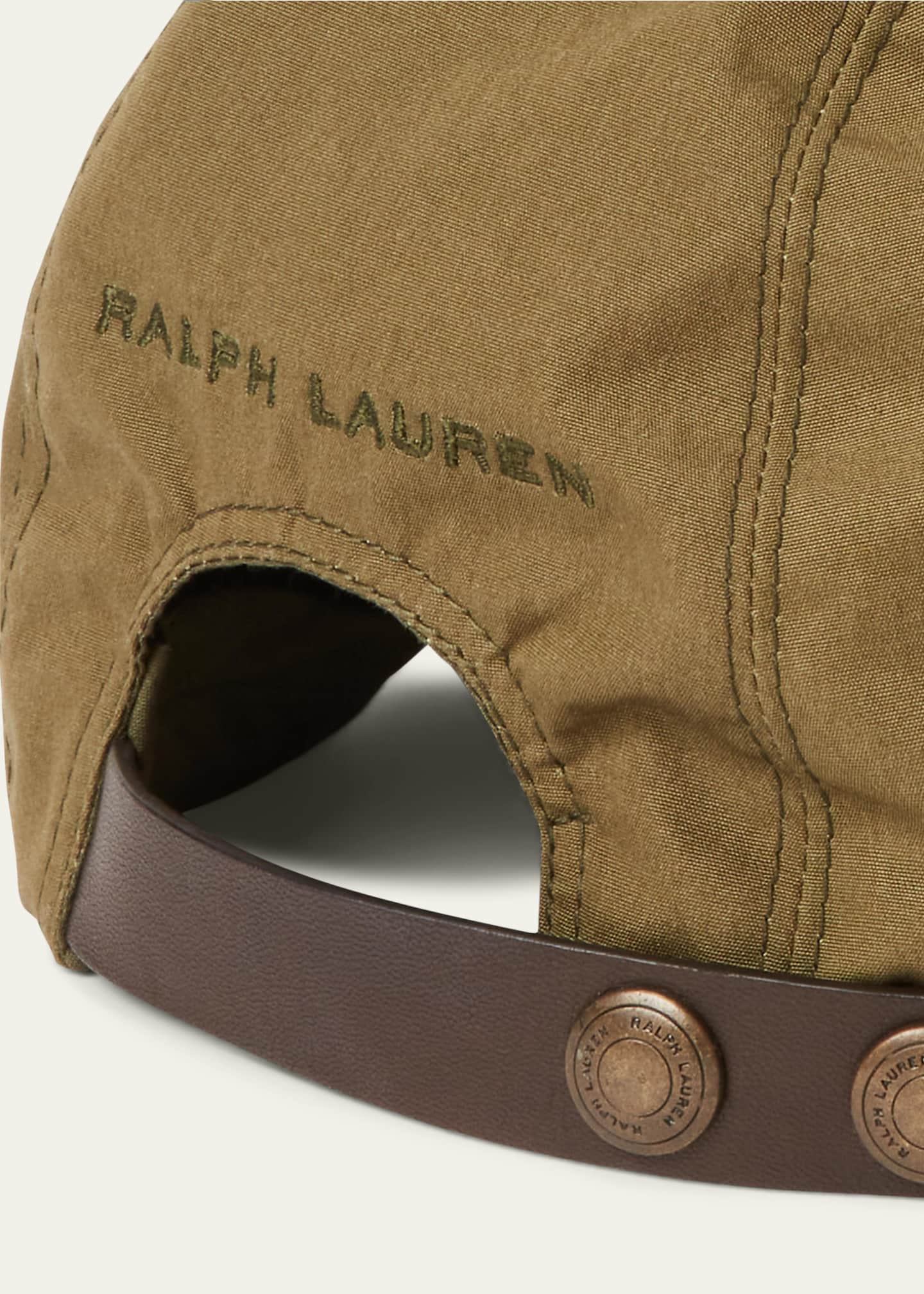 Ralph Lauren Purple Label Men's Gear Logo Cap - Bergdorf Goodman