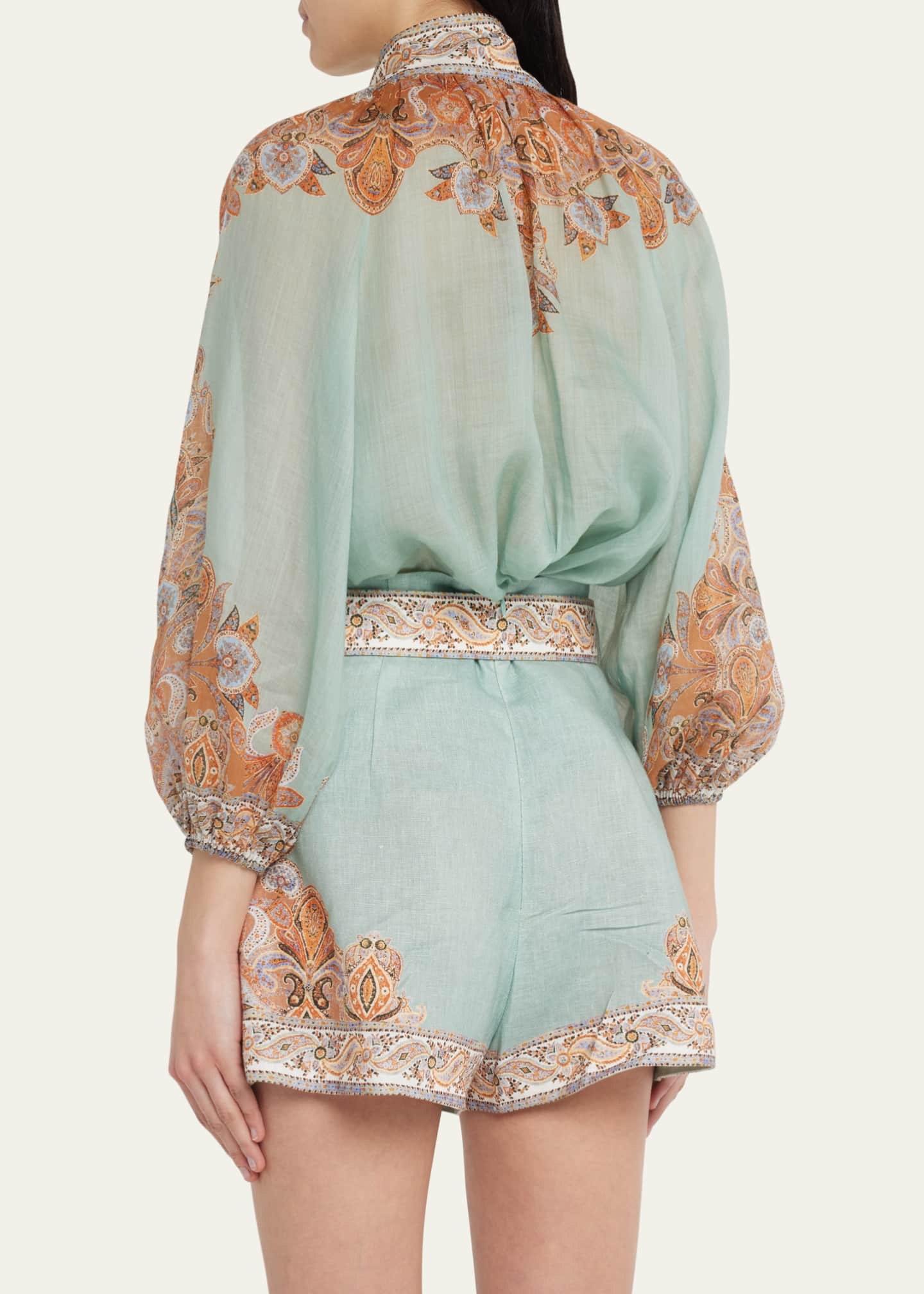 Zimmermann Devi Billow Blouse - Bergdorf Goodman