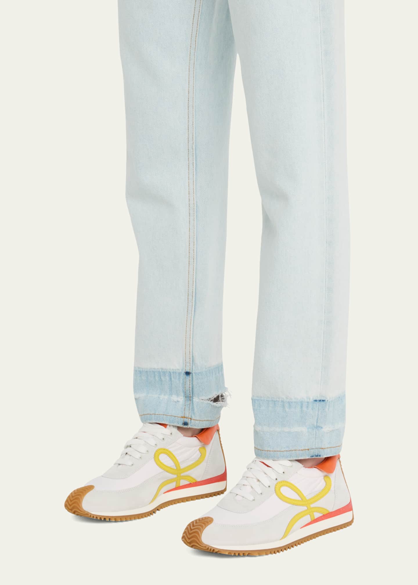 Loewe Flow Colorblock Retro Runner Sneakers - Bergdorf Goodman