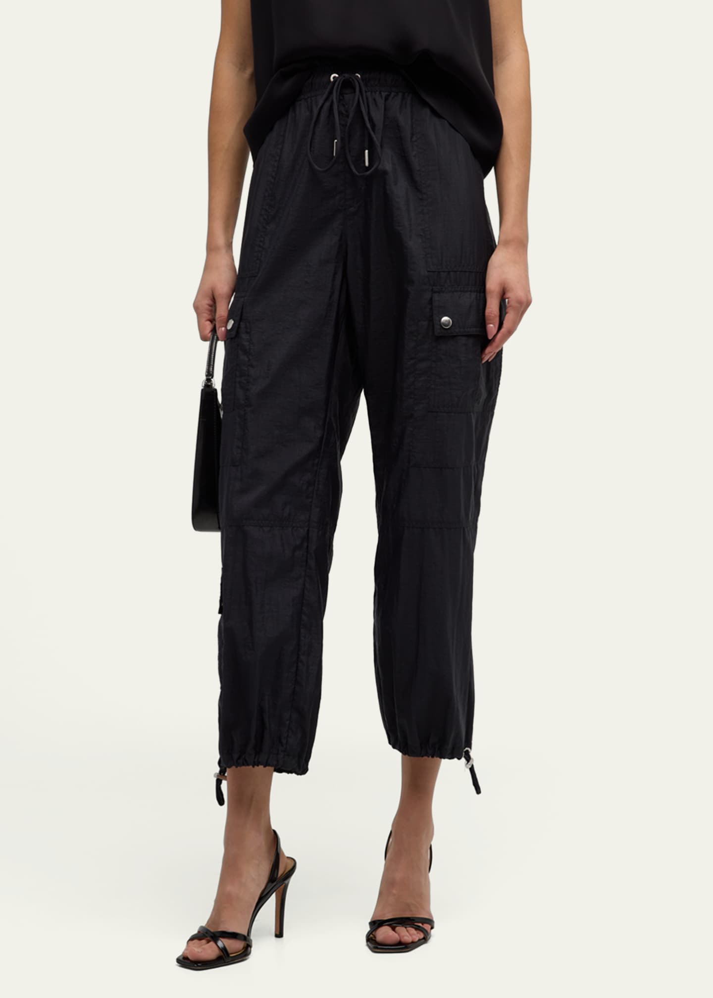 Cinq a Sept Nitsan Tie-Cuff Cargo Pants - Bergdorf Goodman