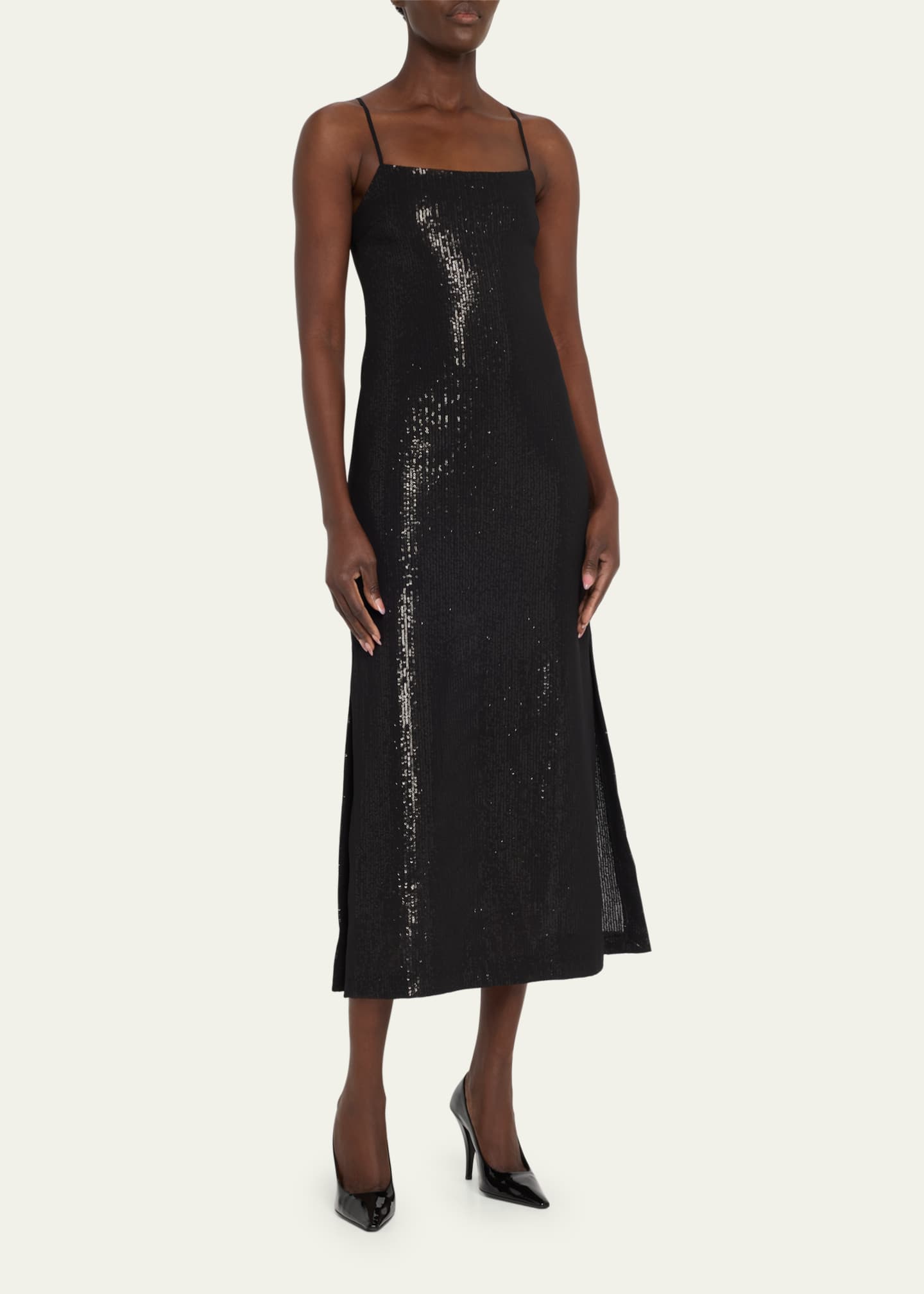 Max Mara Alias Sequin Midi Dress - Bergdorf Goodman