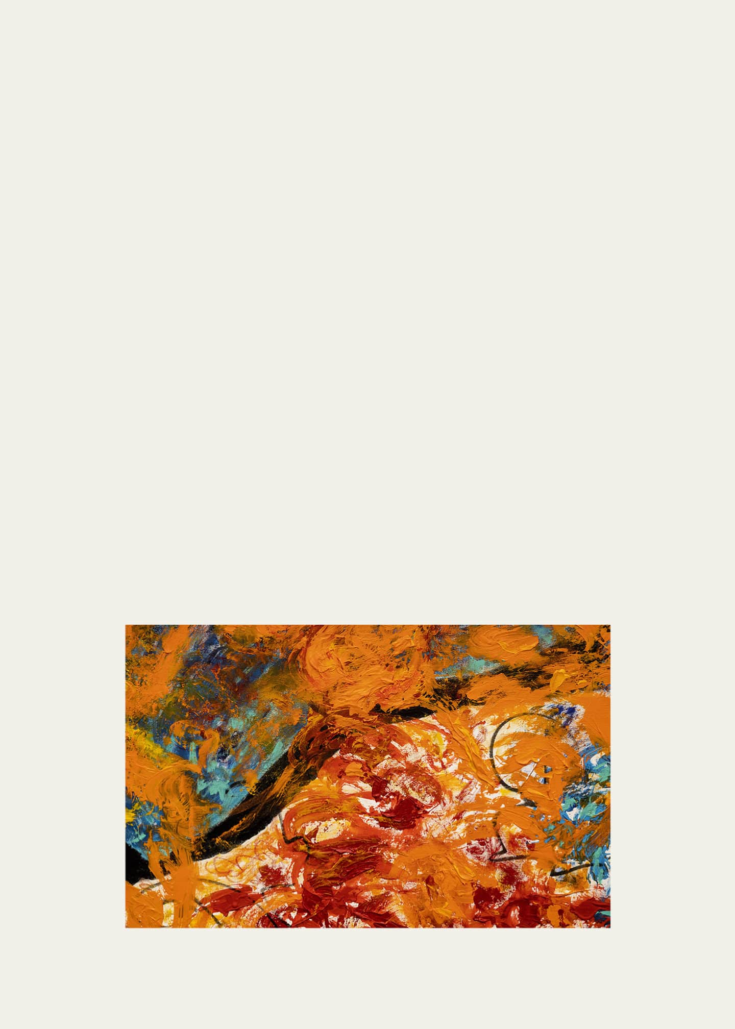 Contemporary Art Projects USA "On Fire" Original Painting by Zammy ...