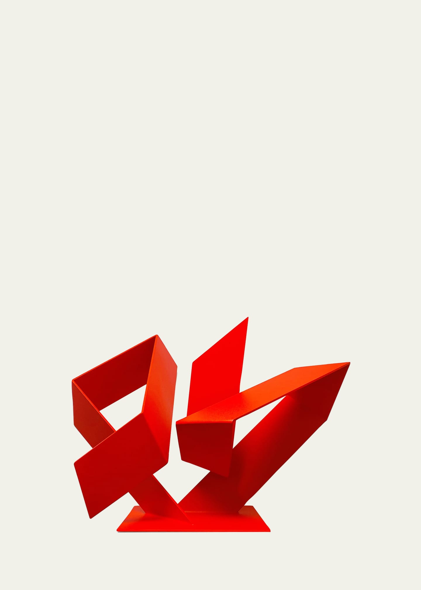 Contemporary Art Projects USA "Red Flat Line 2273" Sculpture by Luis ...