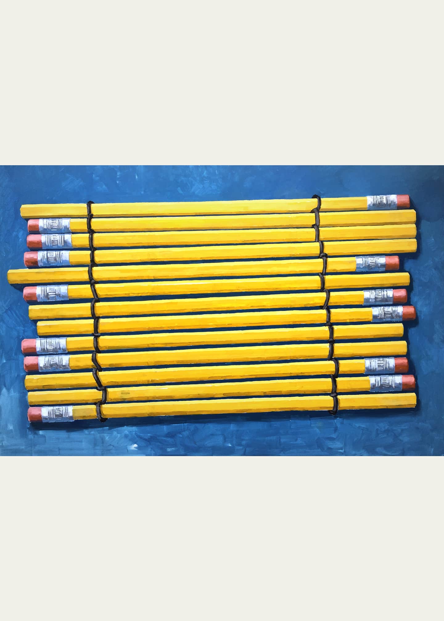 Contemporary Art Projects USA "River Raft" Original Painting - Bergdorf ...