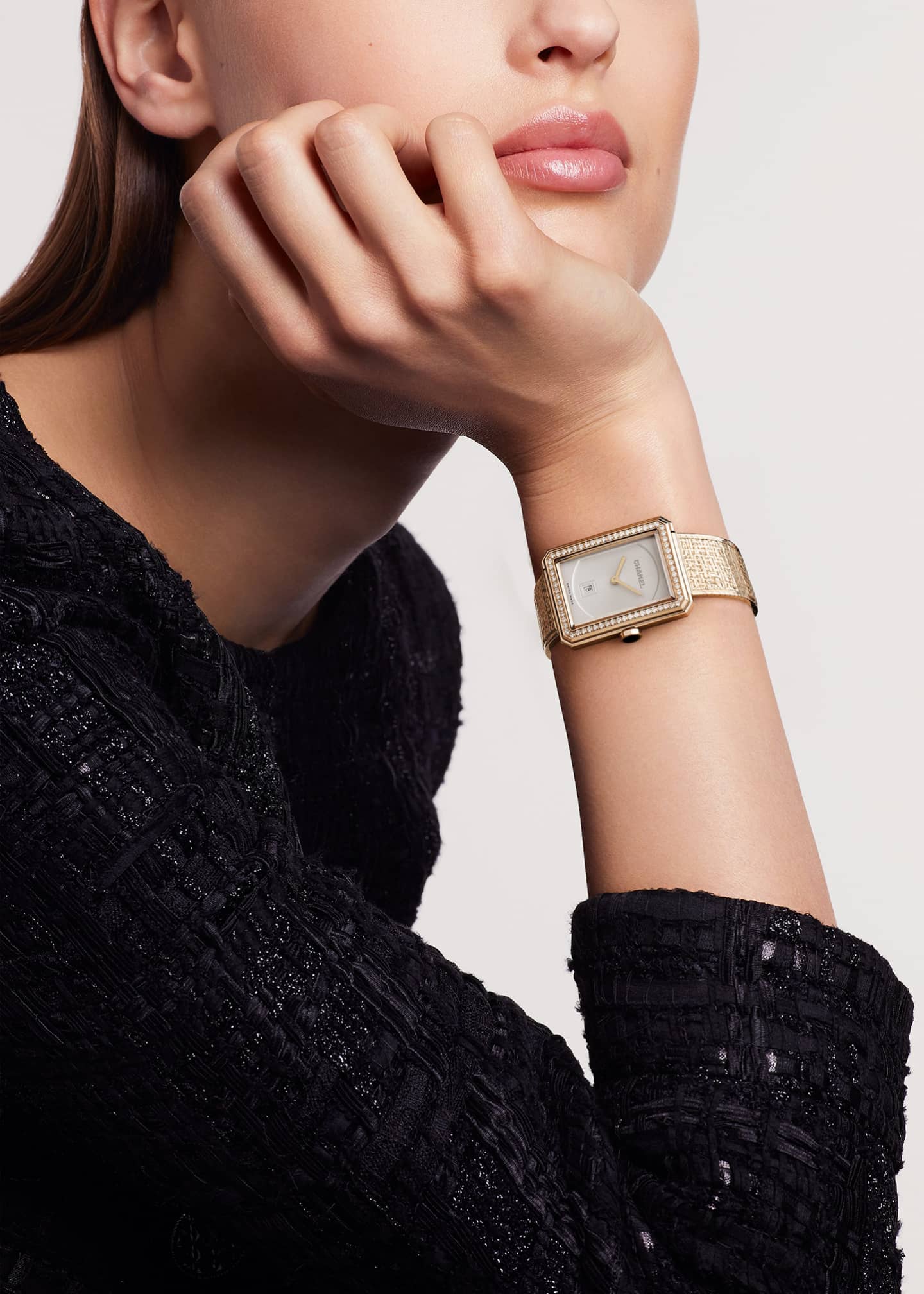CHANEL BOY·FRIEND TWEED Watch - Bergdorf Goodman