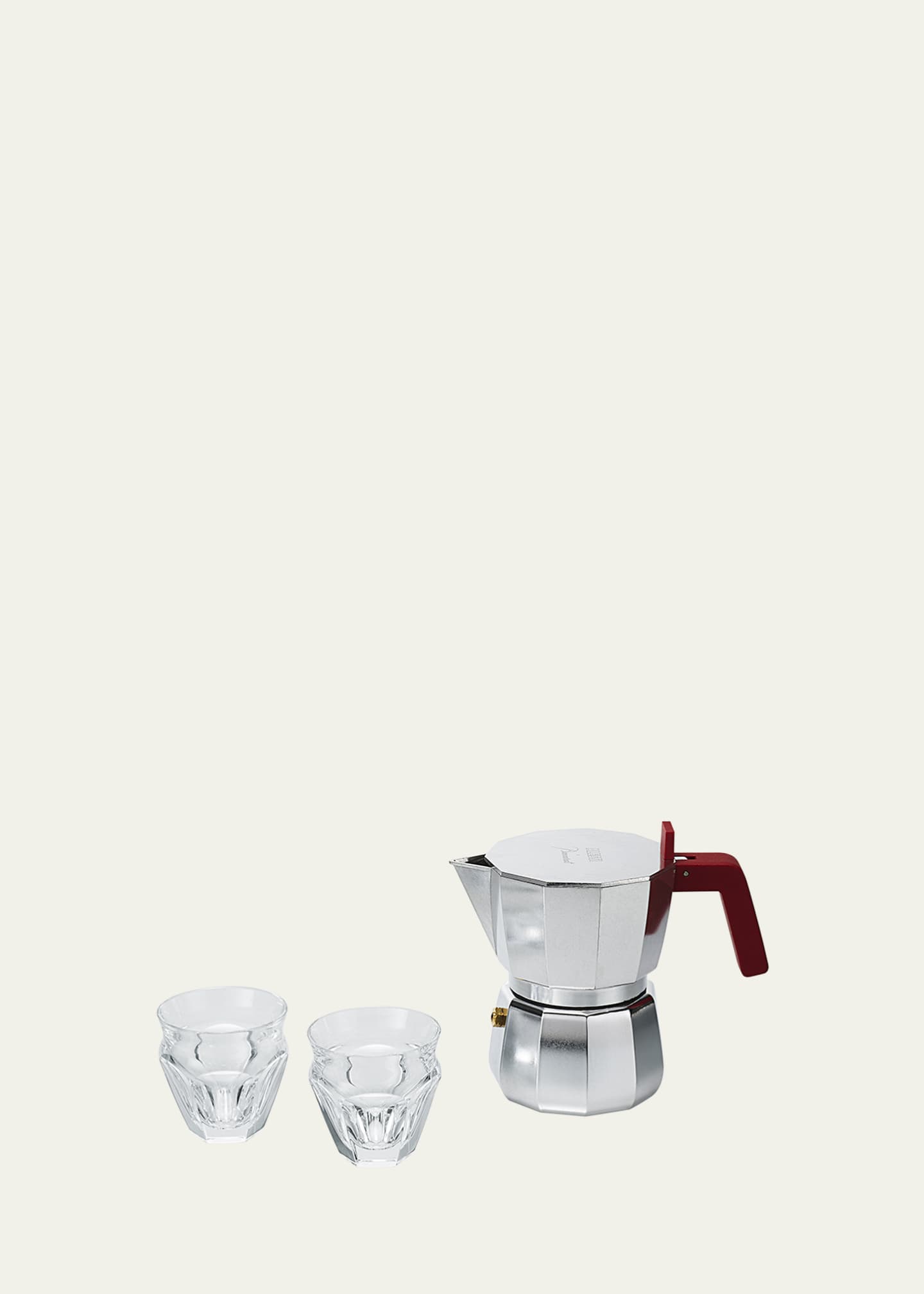 Baccarat x Alessi Harcourt Talleyrand Moka Set - Bergdorf Goodman
