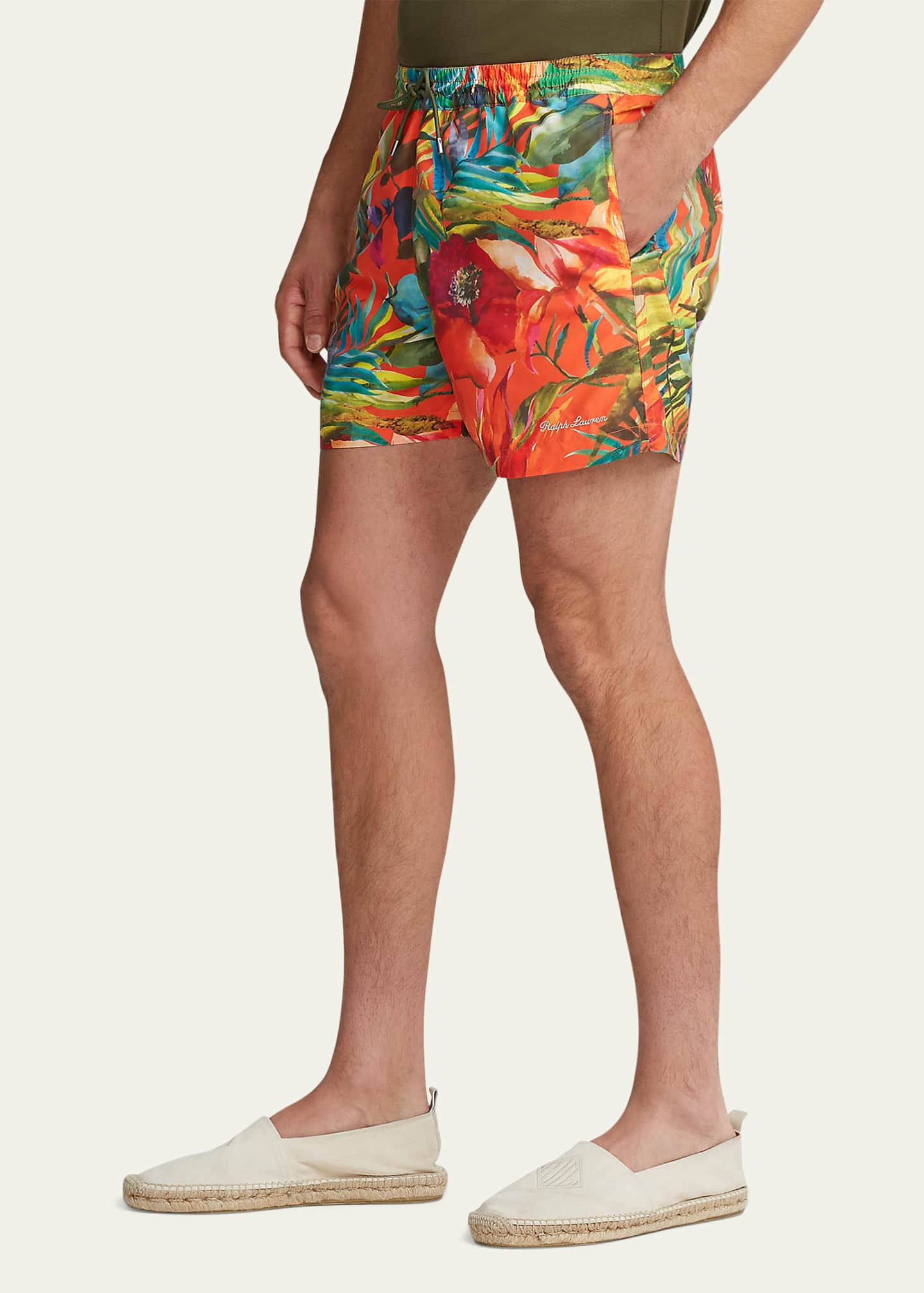 Ralph Lauren Purple Label Men's Amalfi Swim Trunks - Bergdorf Goodman