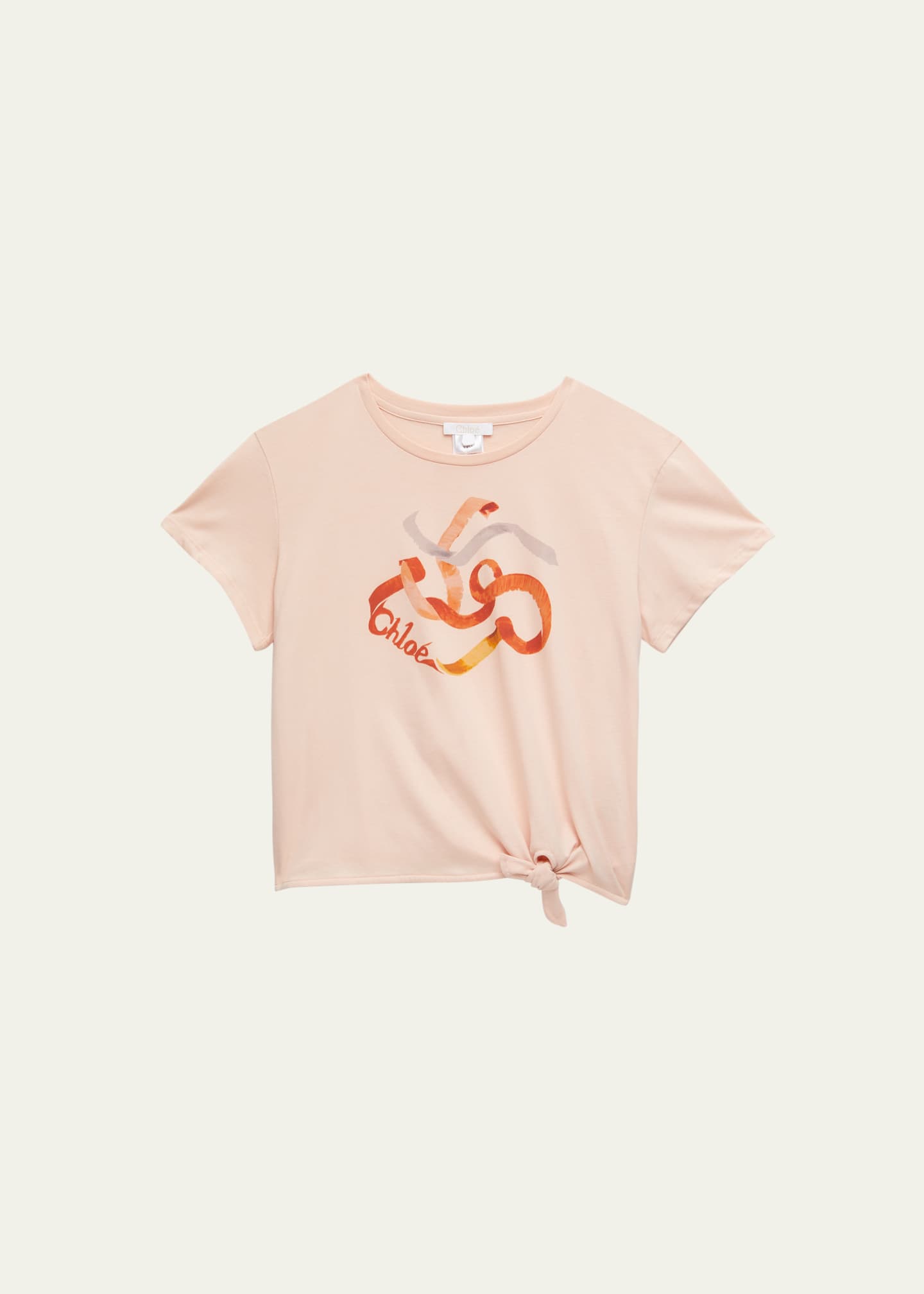 Chloe Girl's Logo-Print Ribbon Graphic T-Shirt, Size 2-12 - Bergdorf ...