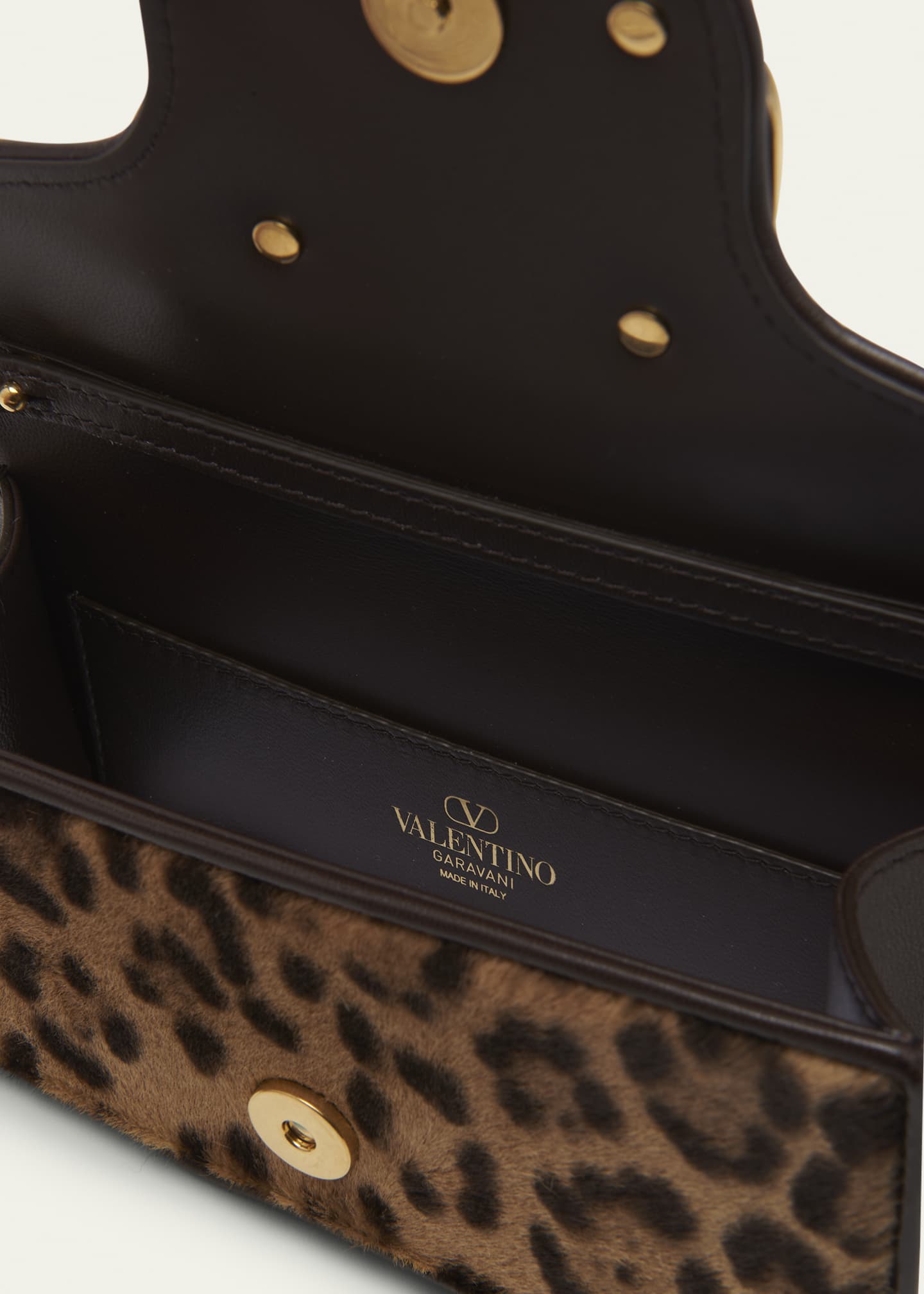 Valentino Garavani Loco Small VLOGO Leopard Calfhair Shoulder Bag ...