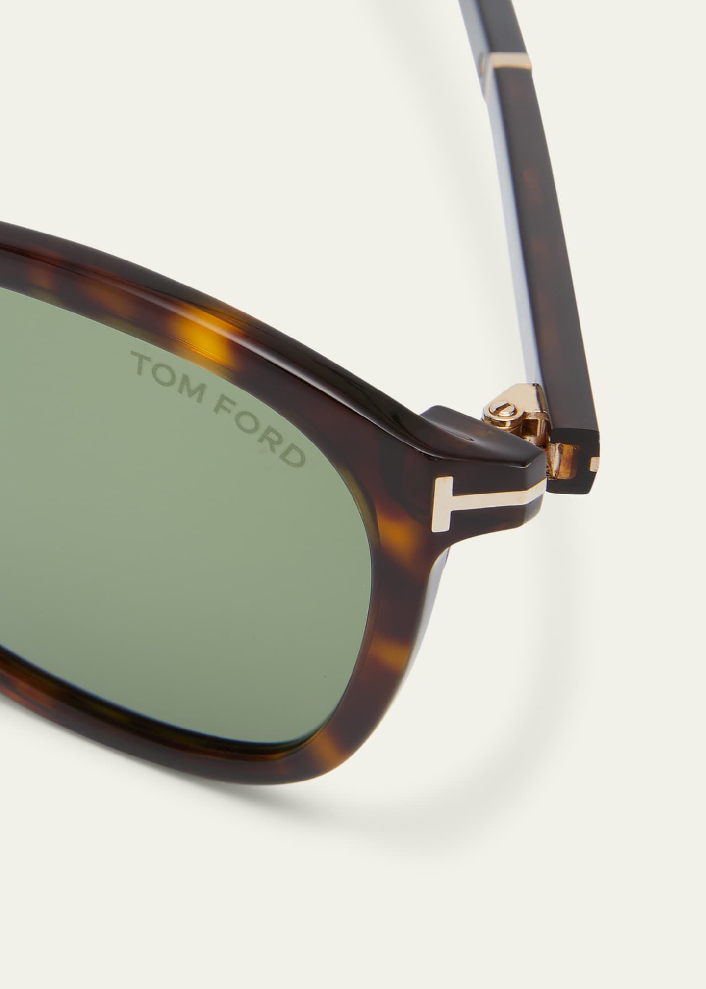 TOM FORD Men's Jayson T-Hinge Acetate Square Sunglasses - Bergdorf Goodman
