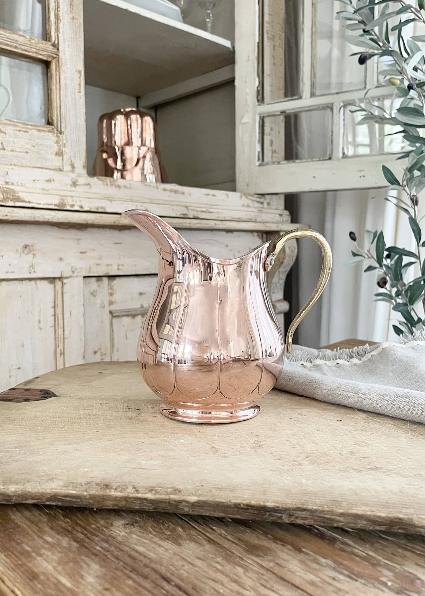 Coppermill Kitchen Vintage Inspired Copper Small Pitcher - Bergdorf Goodman