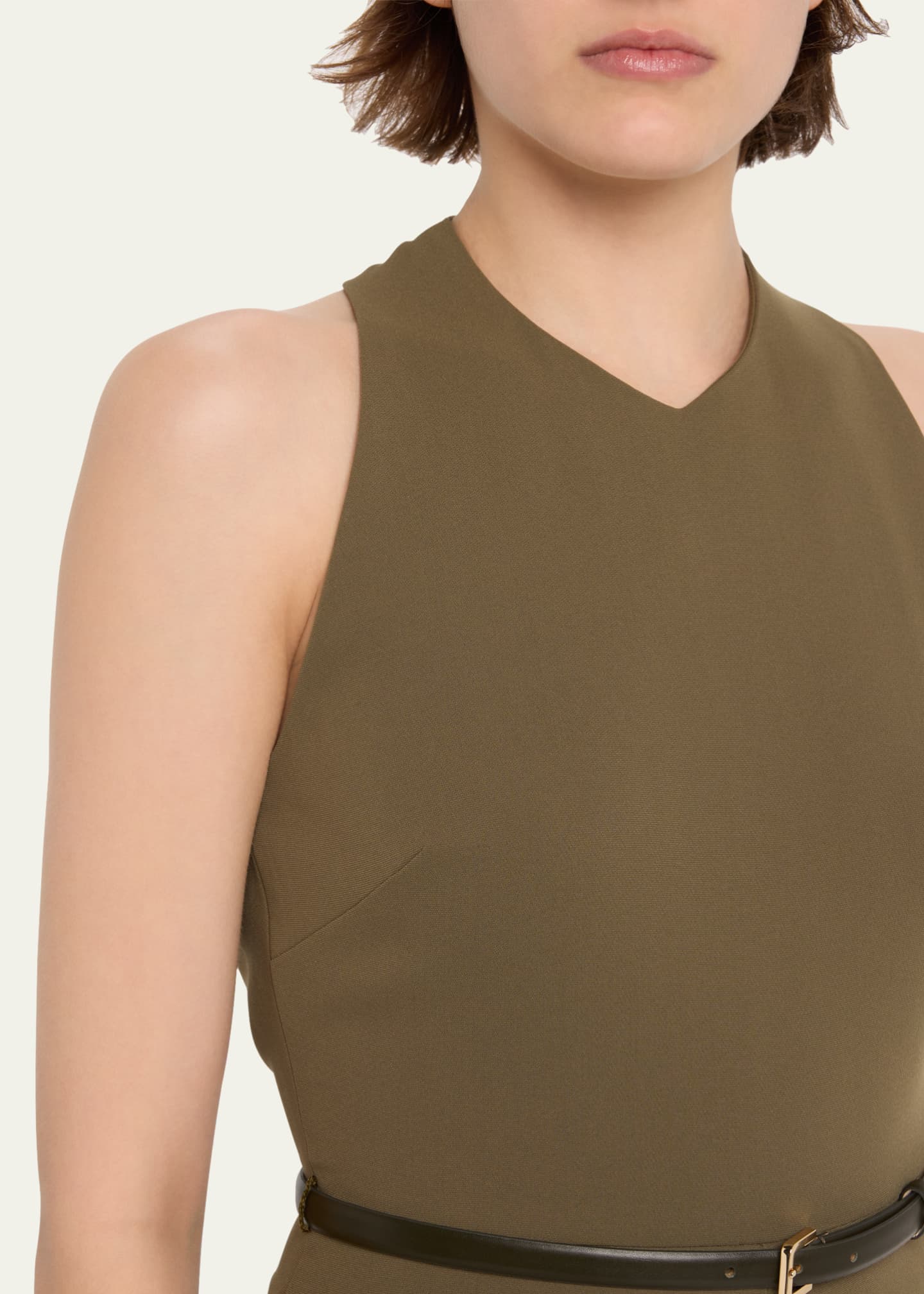 Max Mara Alfa Teardrop Wide-Leg Jumpsuit - Bergdorf Goodman