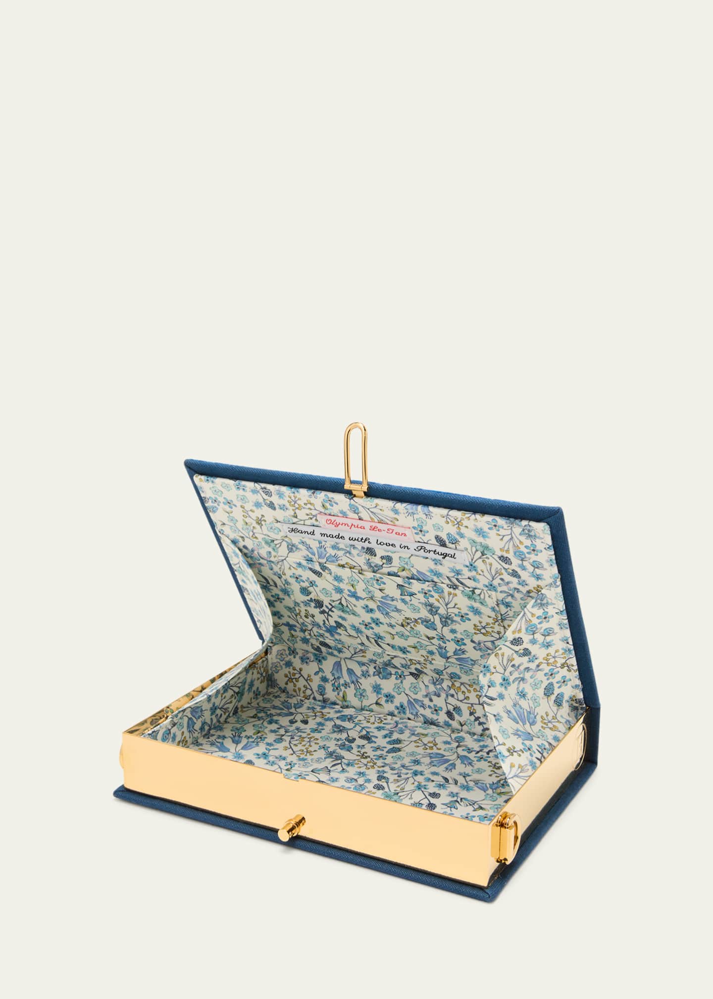Olympia Le-Tan Van Gogh's Starry Night Book Clutch Bag - Bergdorf Goodman