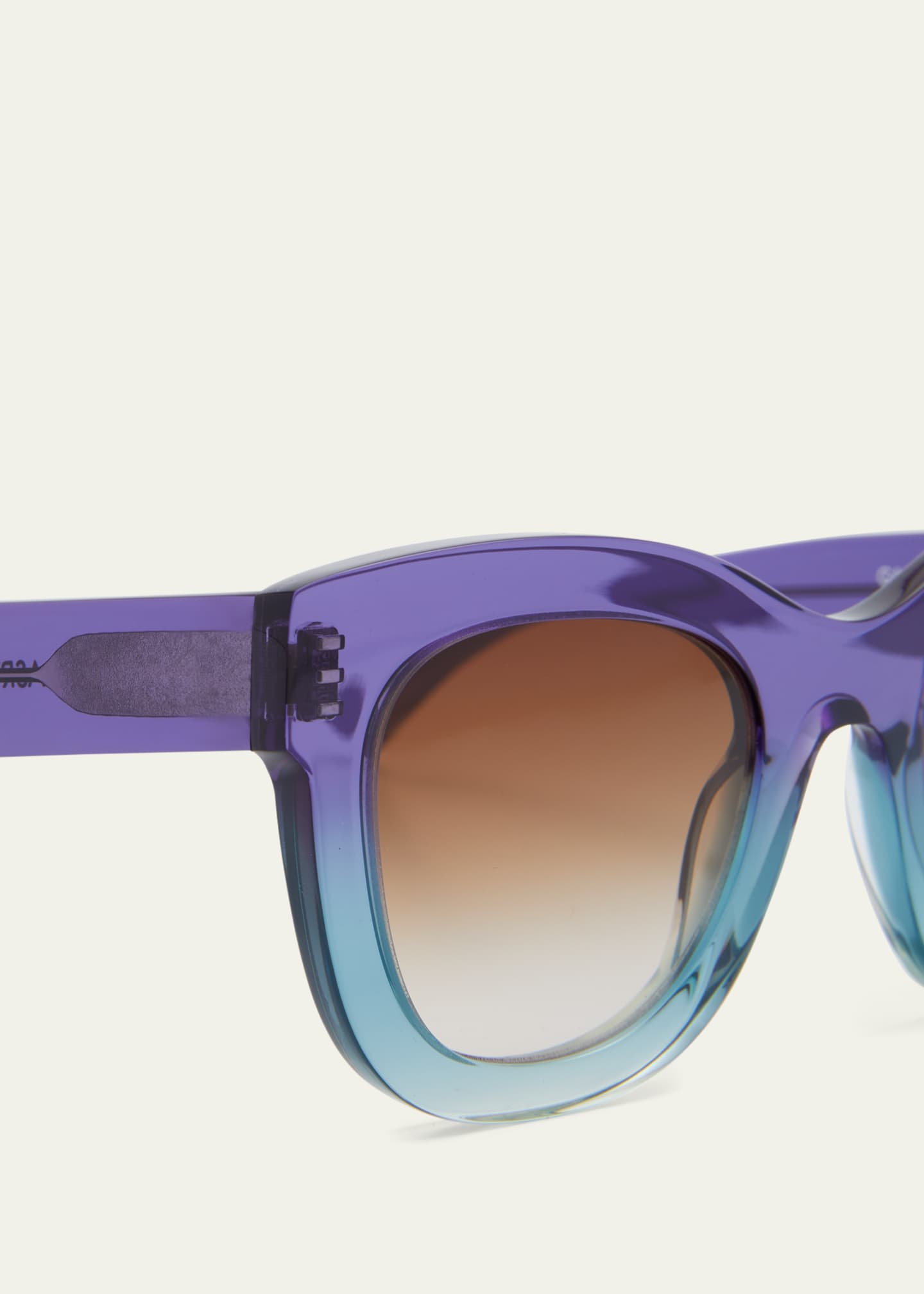 Thierry Lasry Gambly 1083 Rectangle Acetate Sunglasses - Bergdorf Goodman