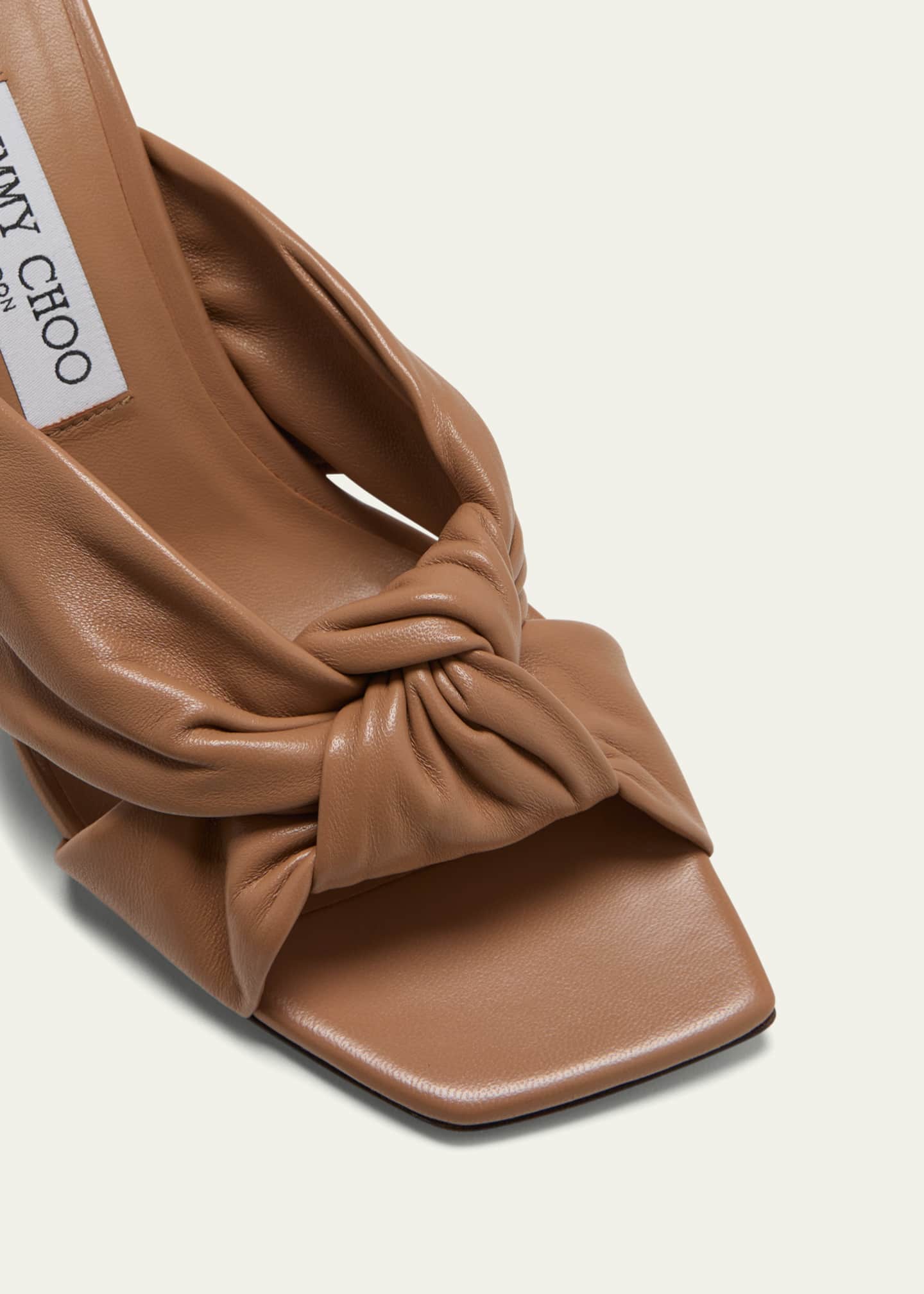 Jimmy Choo Avenue Crisscross Slide Sandals - Bergdorf Goodman