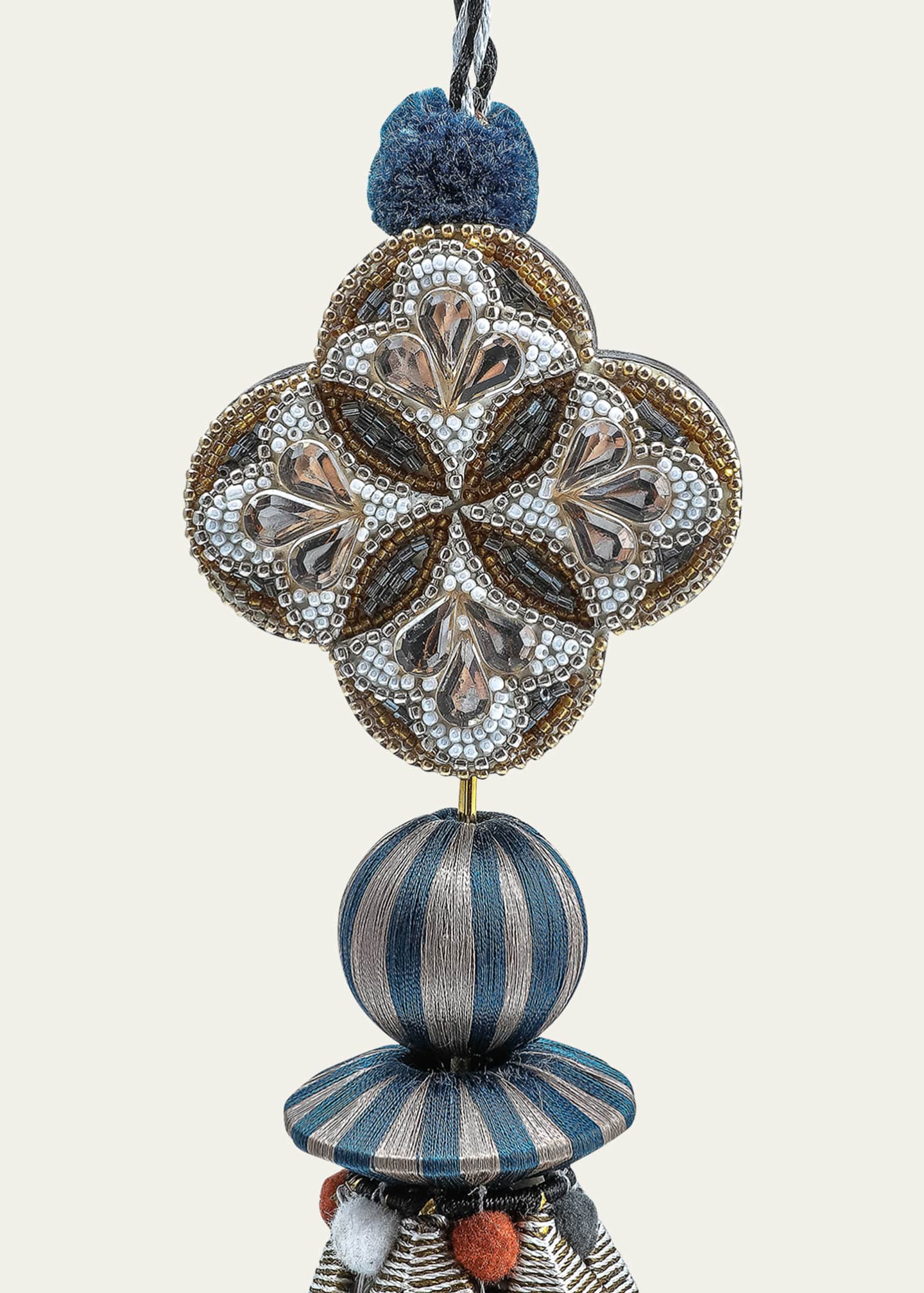 MacKenzie-Childs Cobblestone Beaded Tassel - Bergdorf Goodman