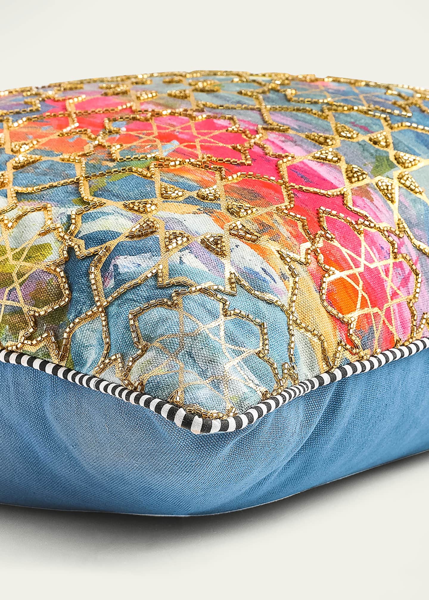 MacKenzie-Childs Mosaic Decorative Pillow - 21" - Bergdorf Goodman