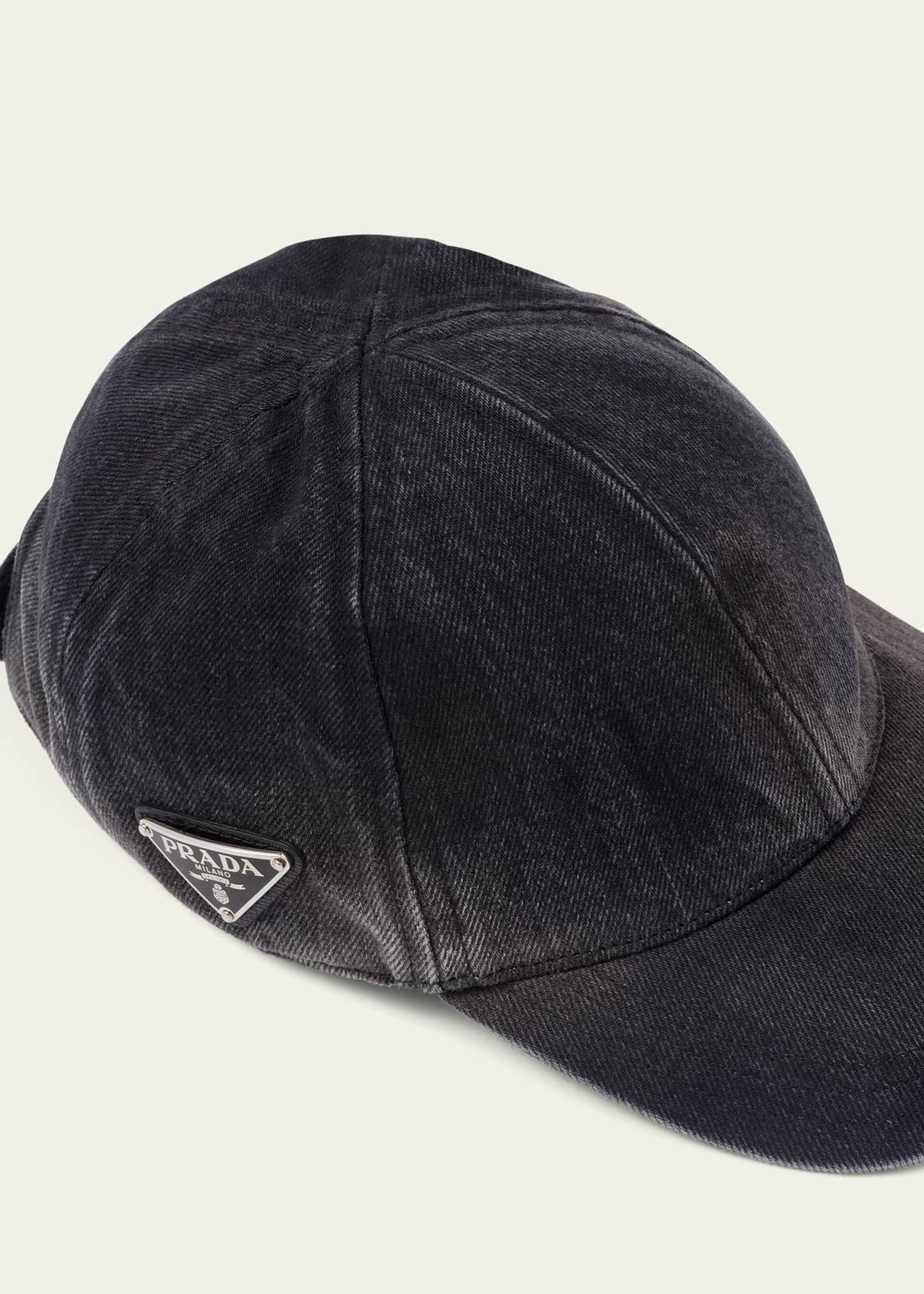 Prada Denim Baseball Cap - Bergdorf Goodman