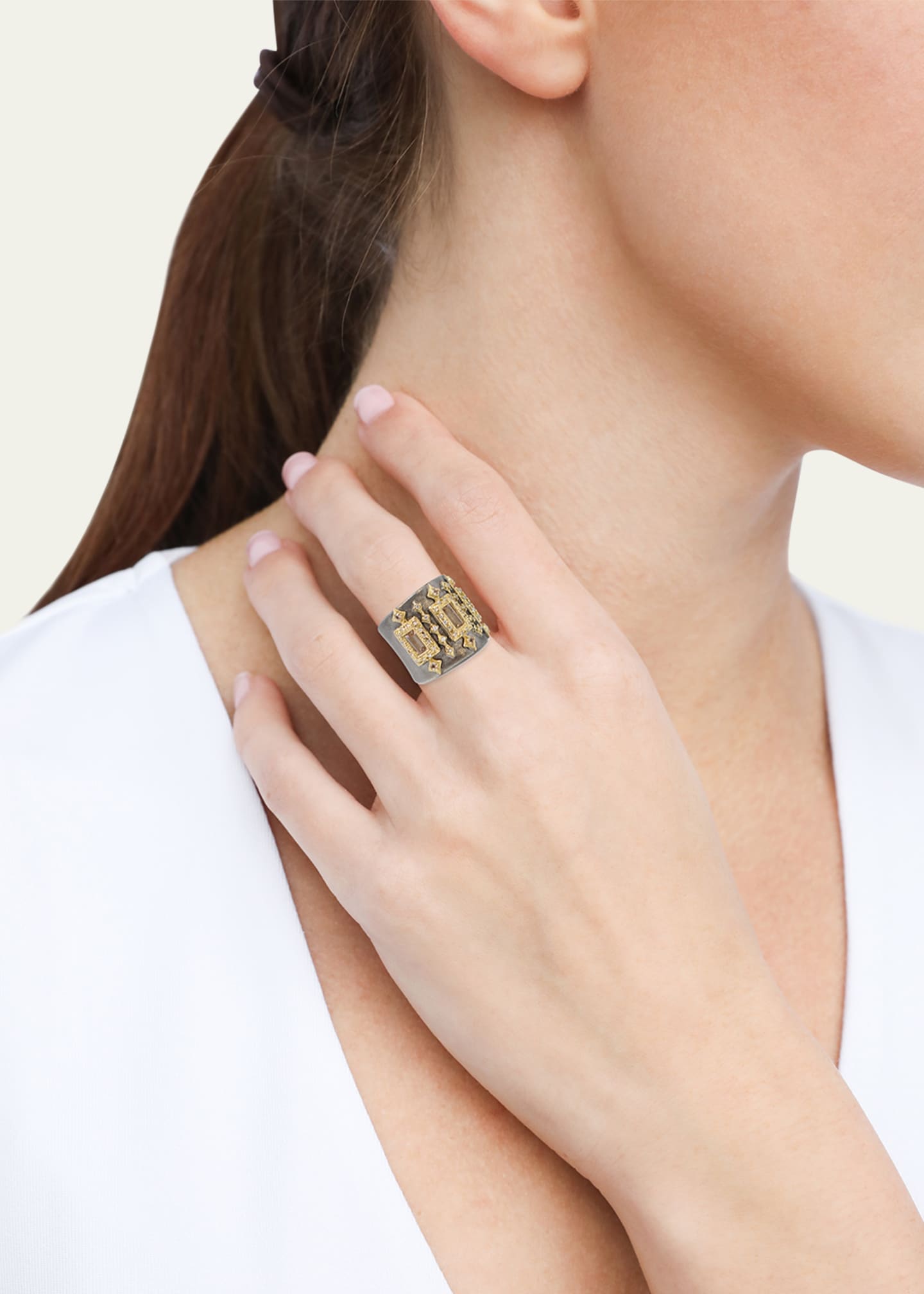 Armenta Morganite and Diamond Crivelli Ring - Bergdorf Goodman