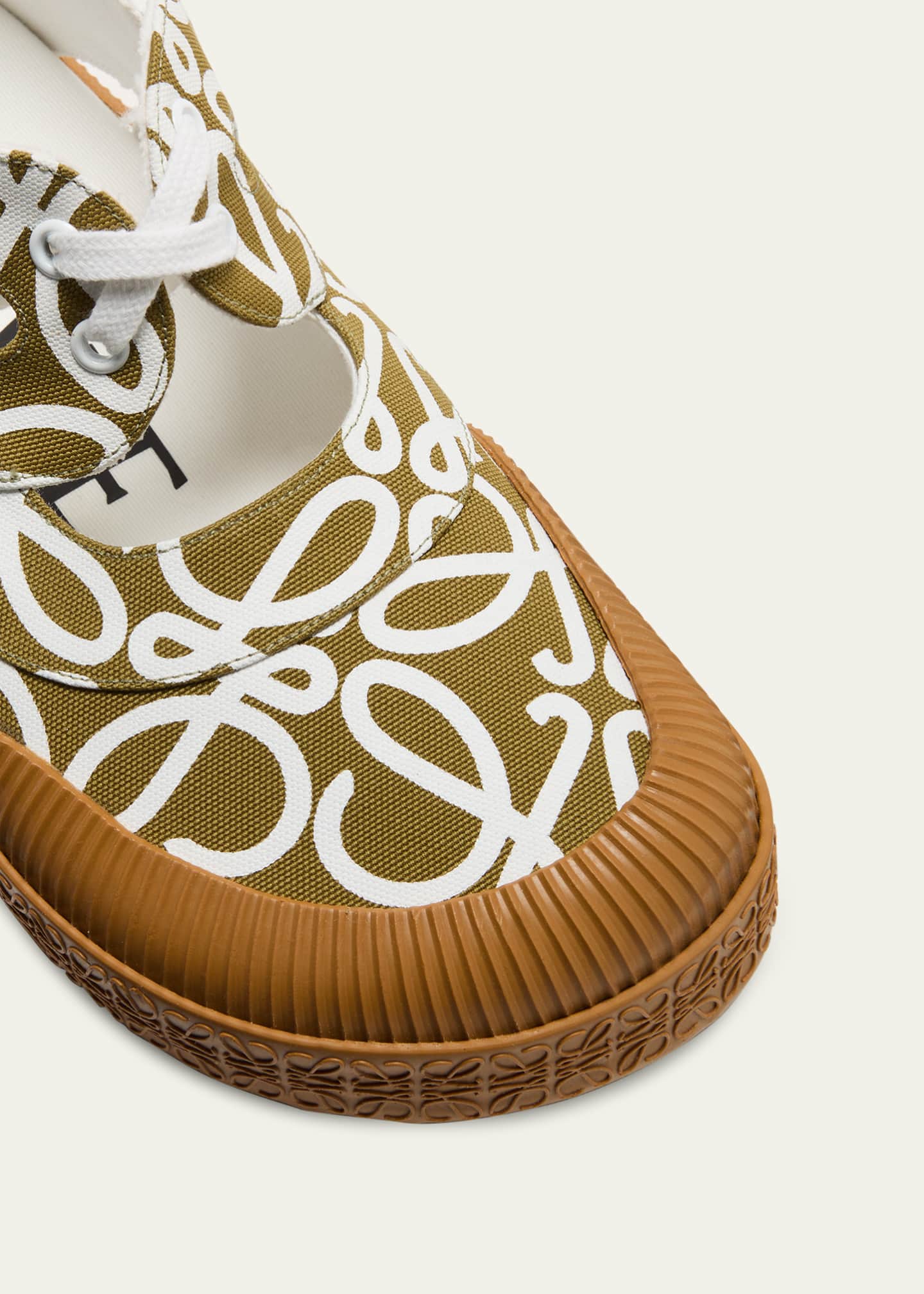 Loewe Terra Vulca Monogram Cutout Sneakers - Bergdorf Goodman