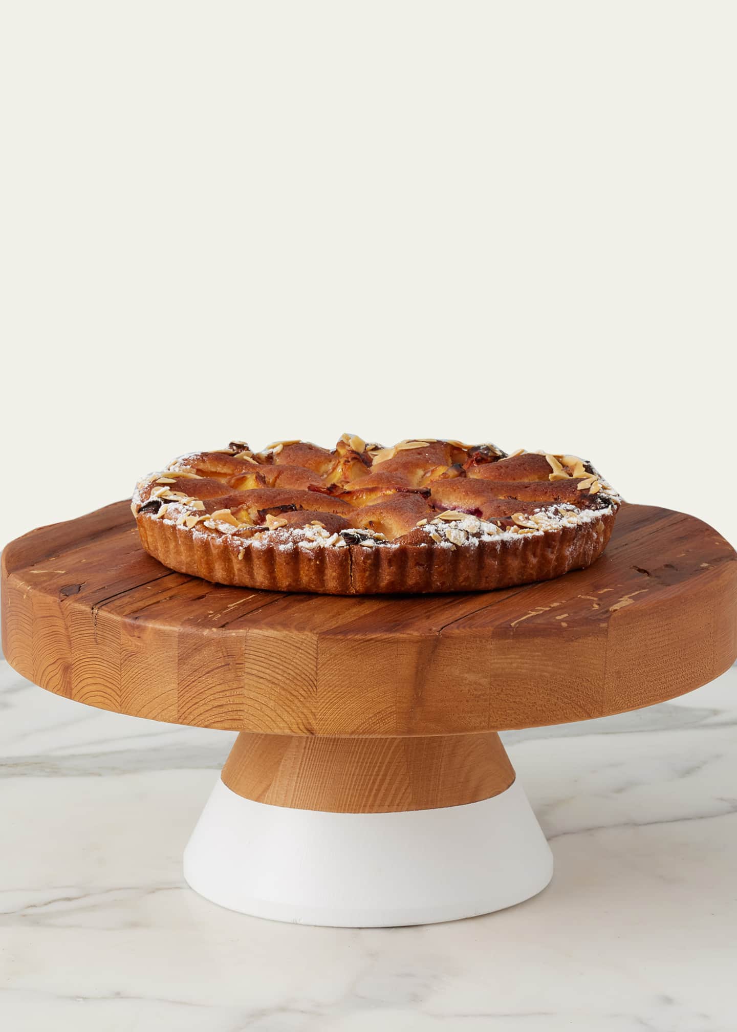 etuHOME White Mod Large Block Cake Stand, 13.5" - Bergdorf Goodman