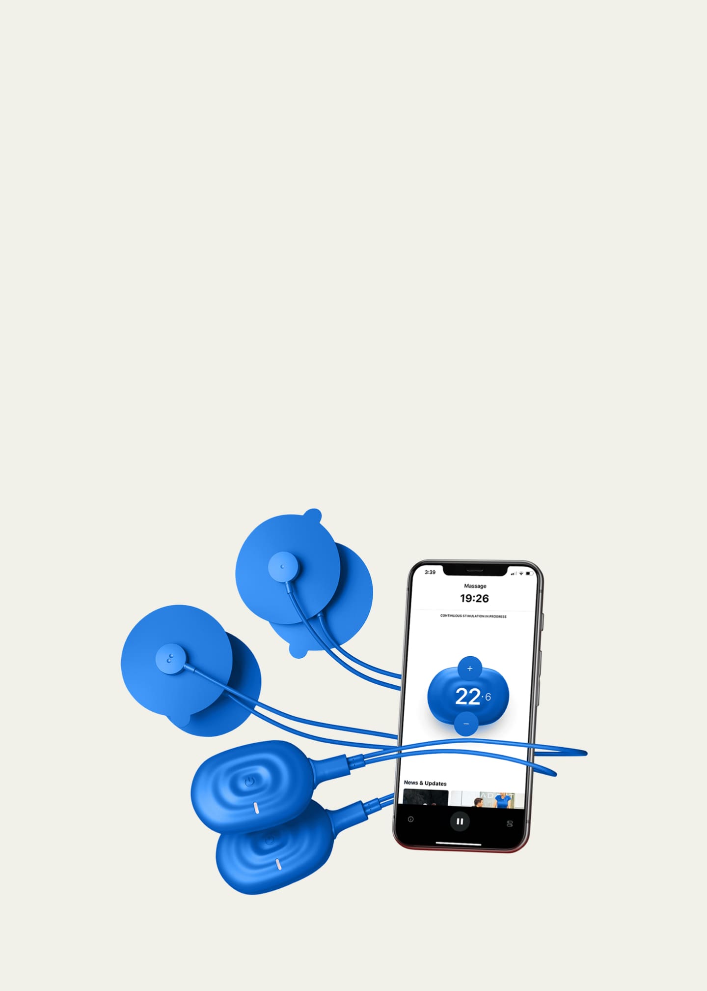 Therabody PowerDot Duo Blue 2.0 Smart Muscle Stimulator - Bergdorf Goodman