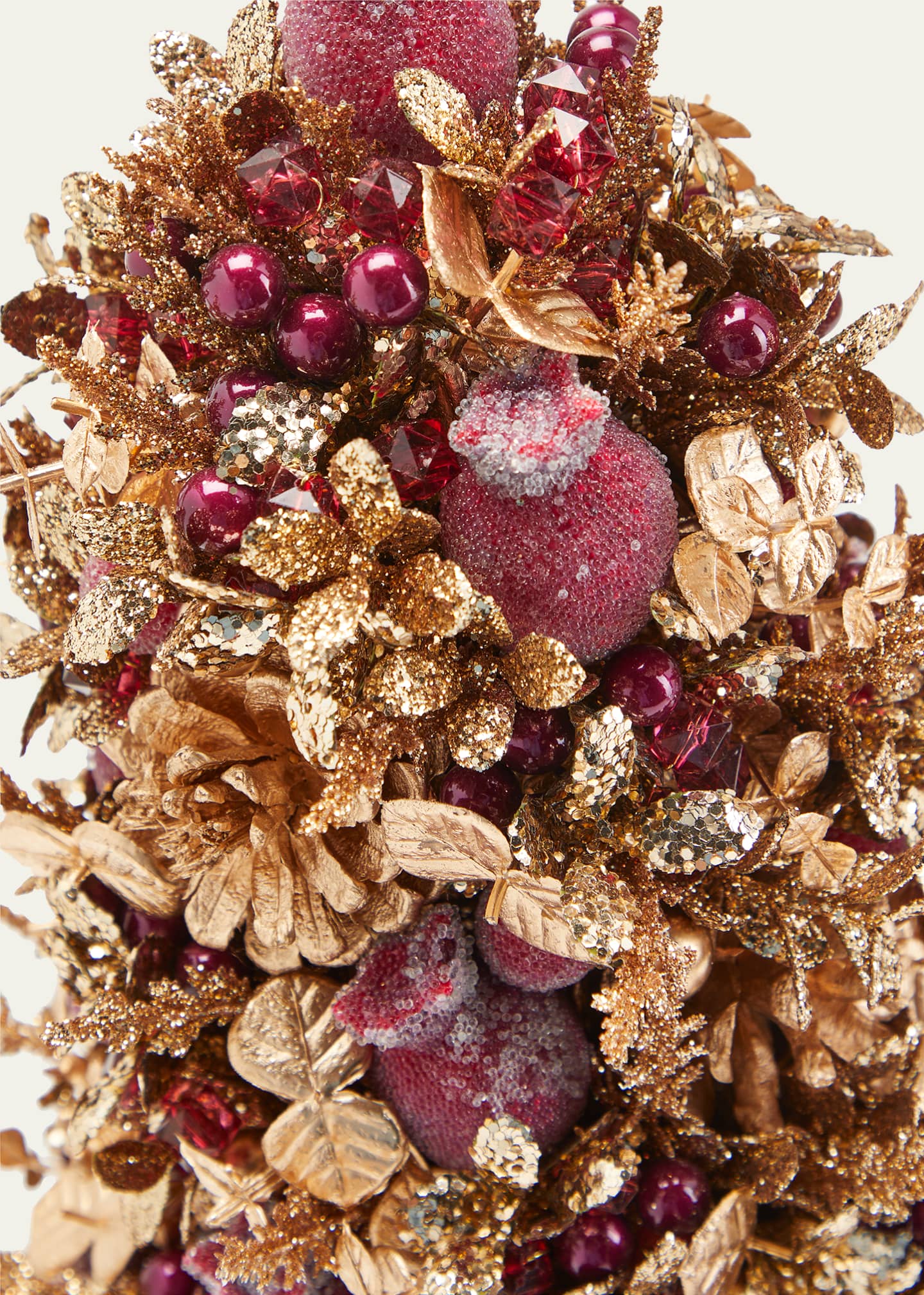 Salzburg Creations 12" Bountiful Elegance Christmas Tree - Bergdorf Goodman