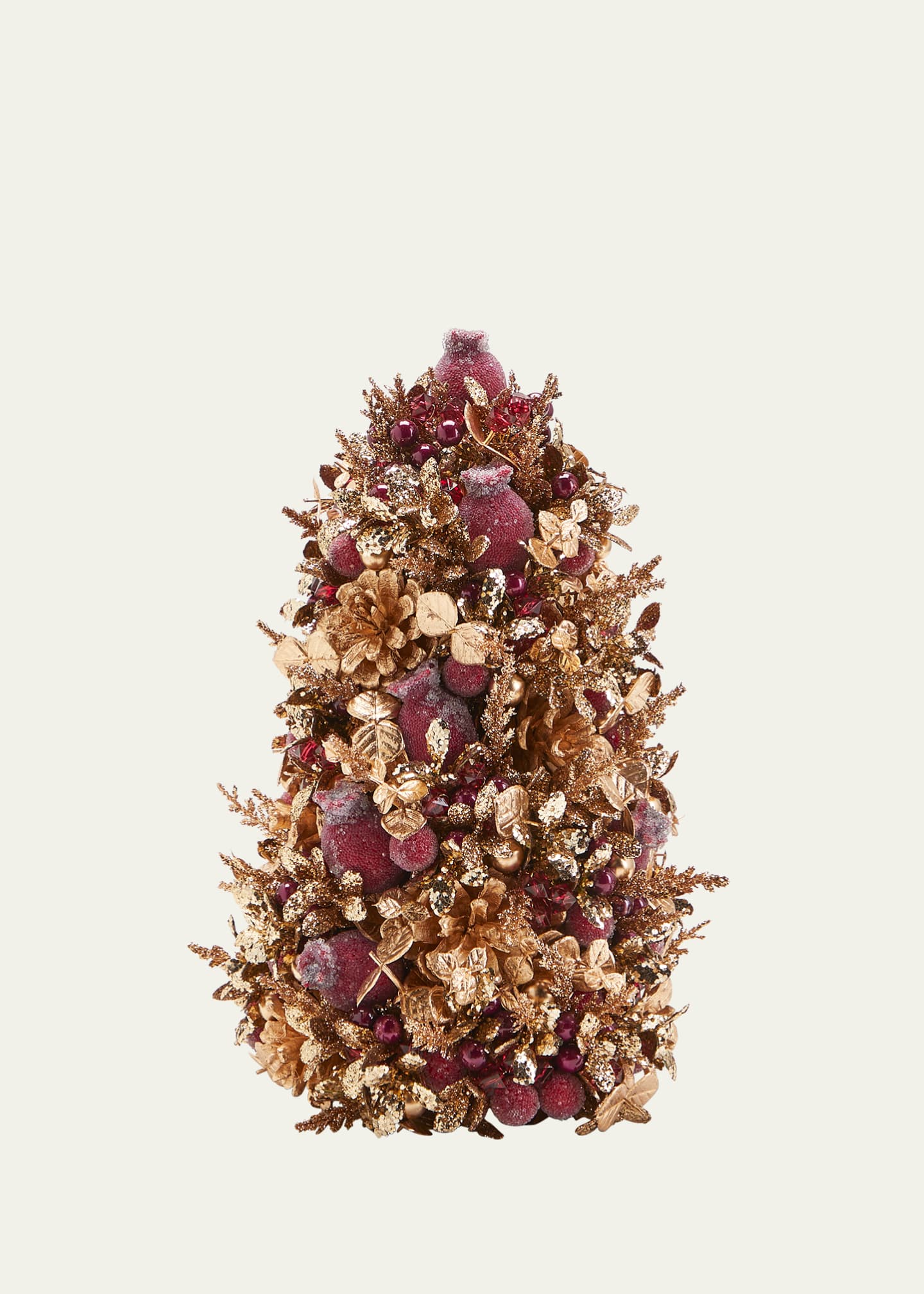 Salzburg Creations 12" Bountiful Elegance Christmas Tree - Bergdorf Goodman
