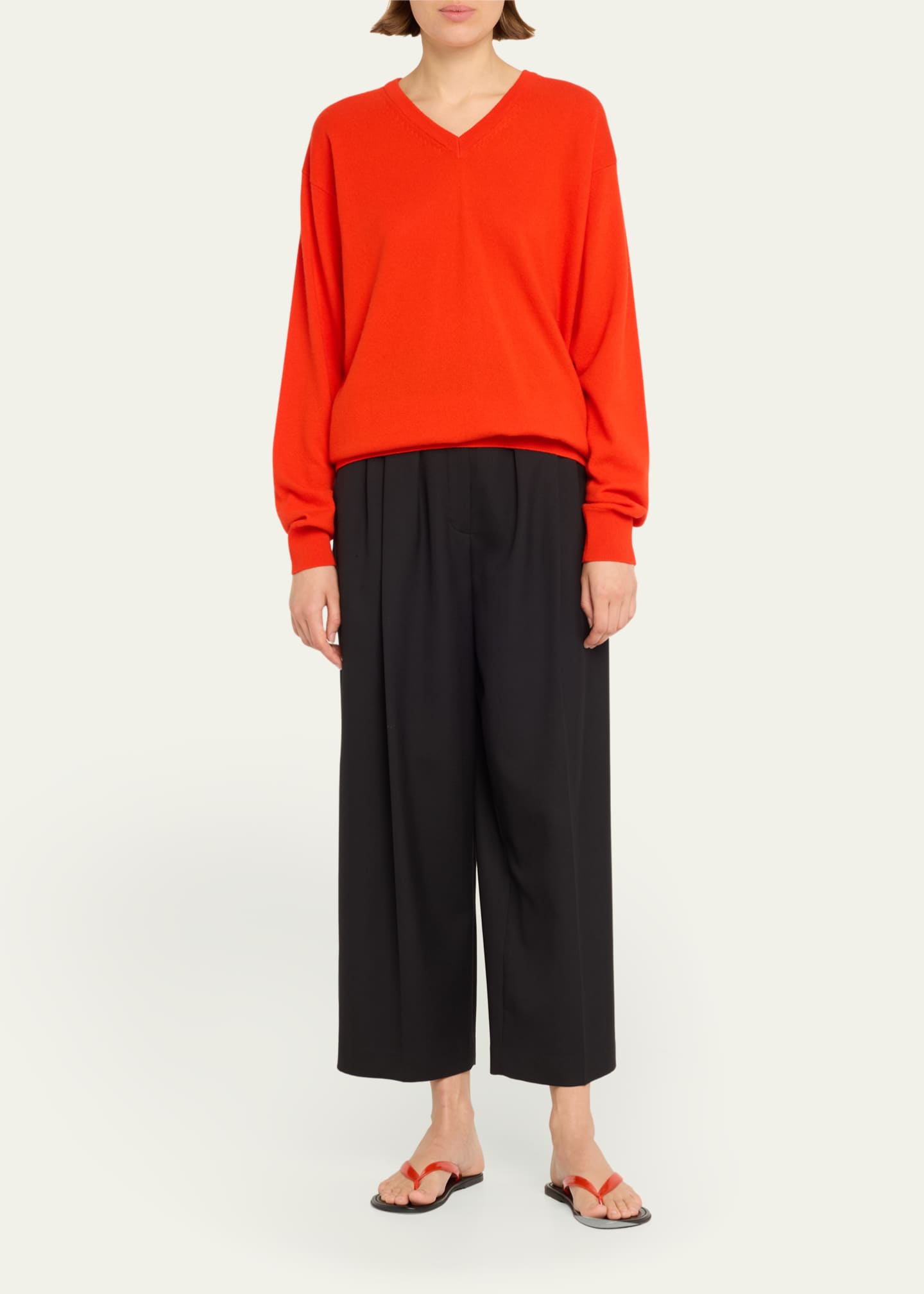 THE ROW Beach Rubber Flip Flops - Bergdorf Goodman