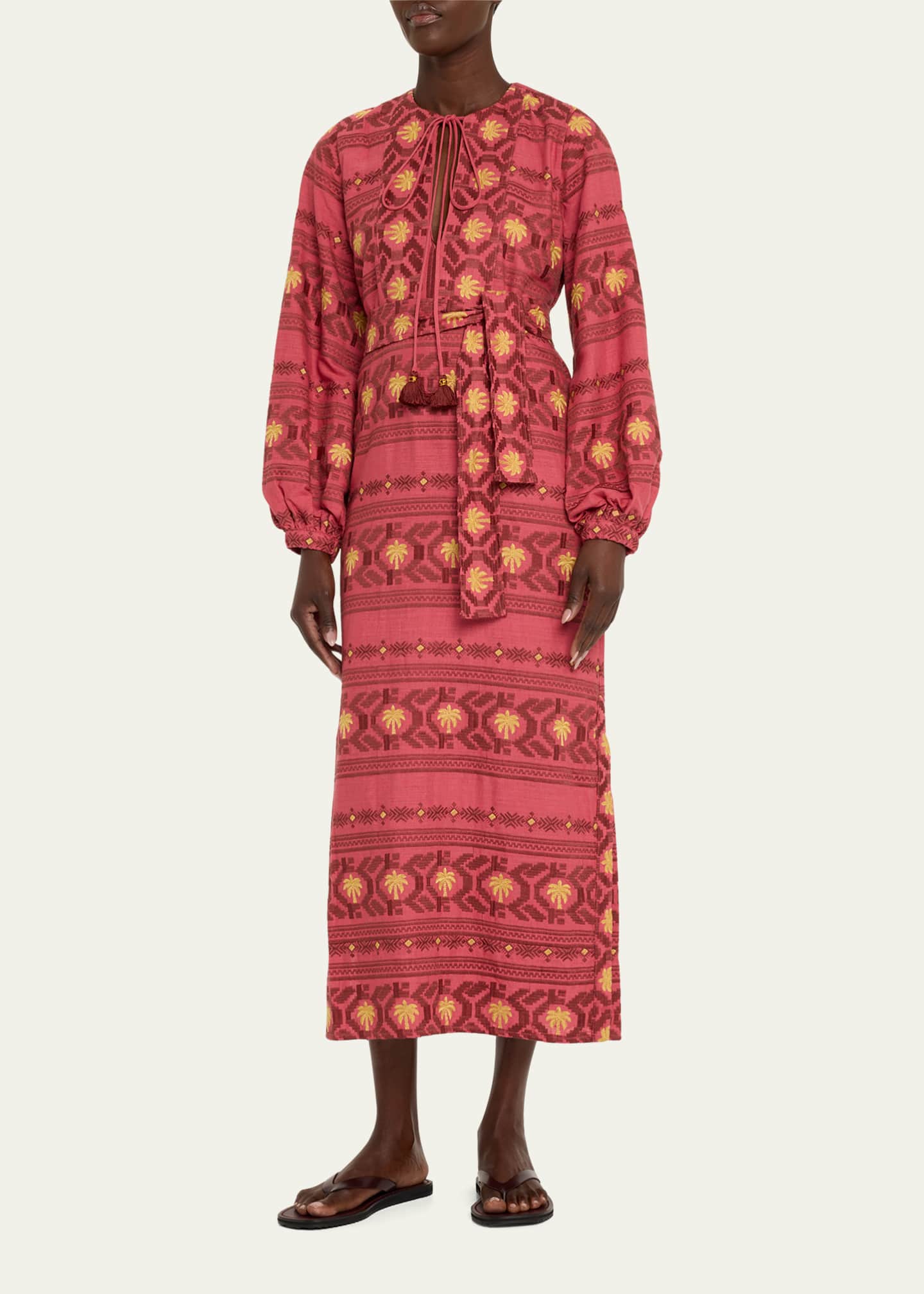 Johanna Ortiz Sapa Inca Tunic Maxi Dress - Bergdorf Goodman