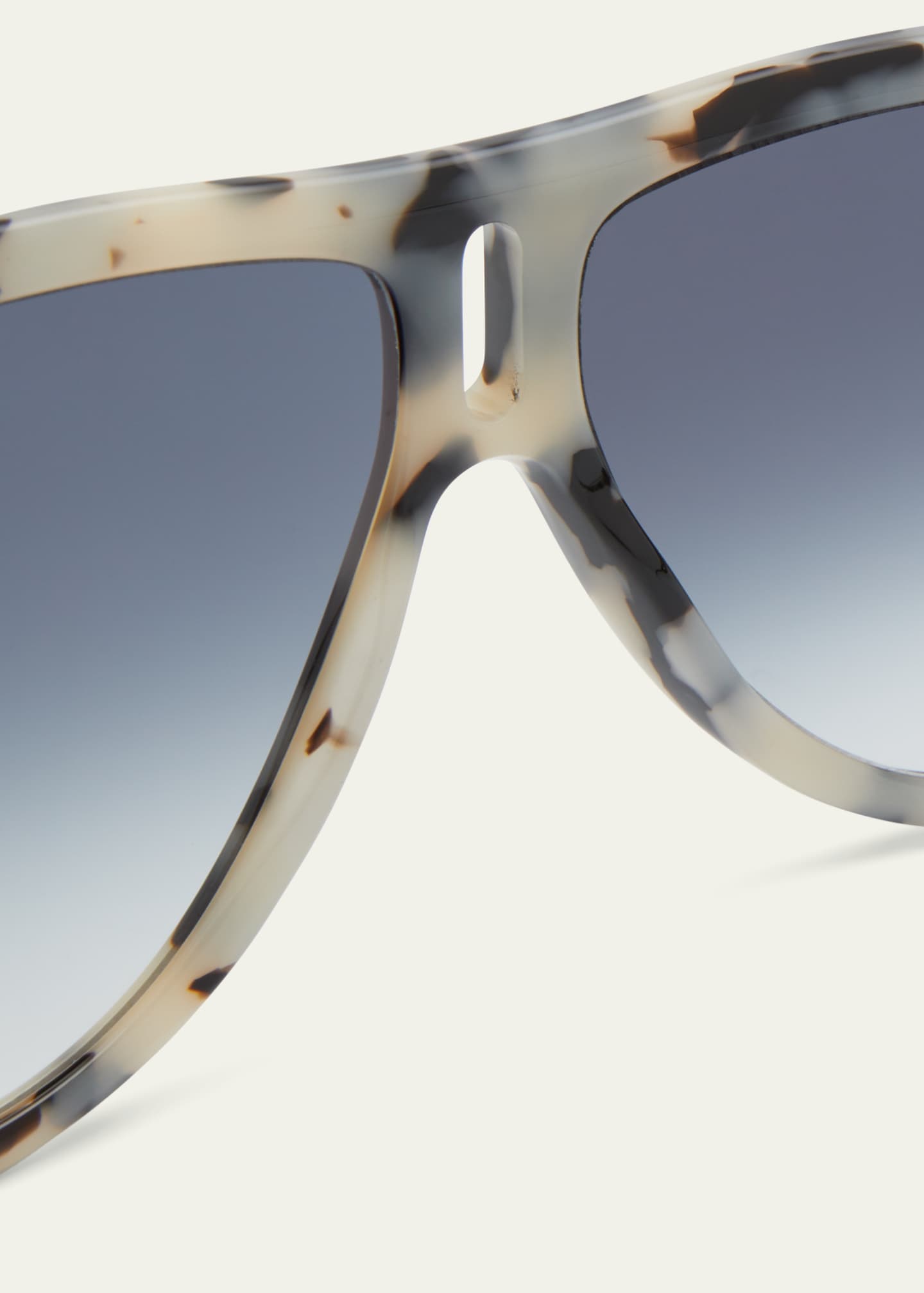 Isabel Marant Logo Acetate Aviator Sunglasses - Bergdorf Goodman
