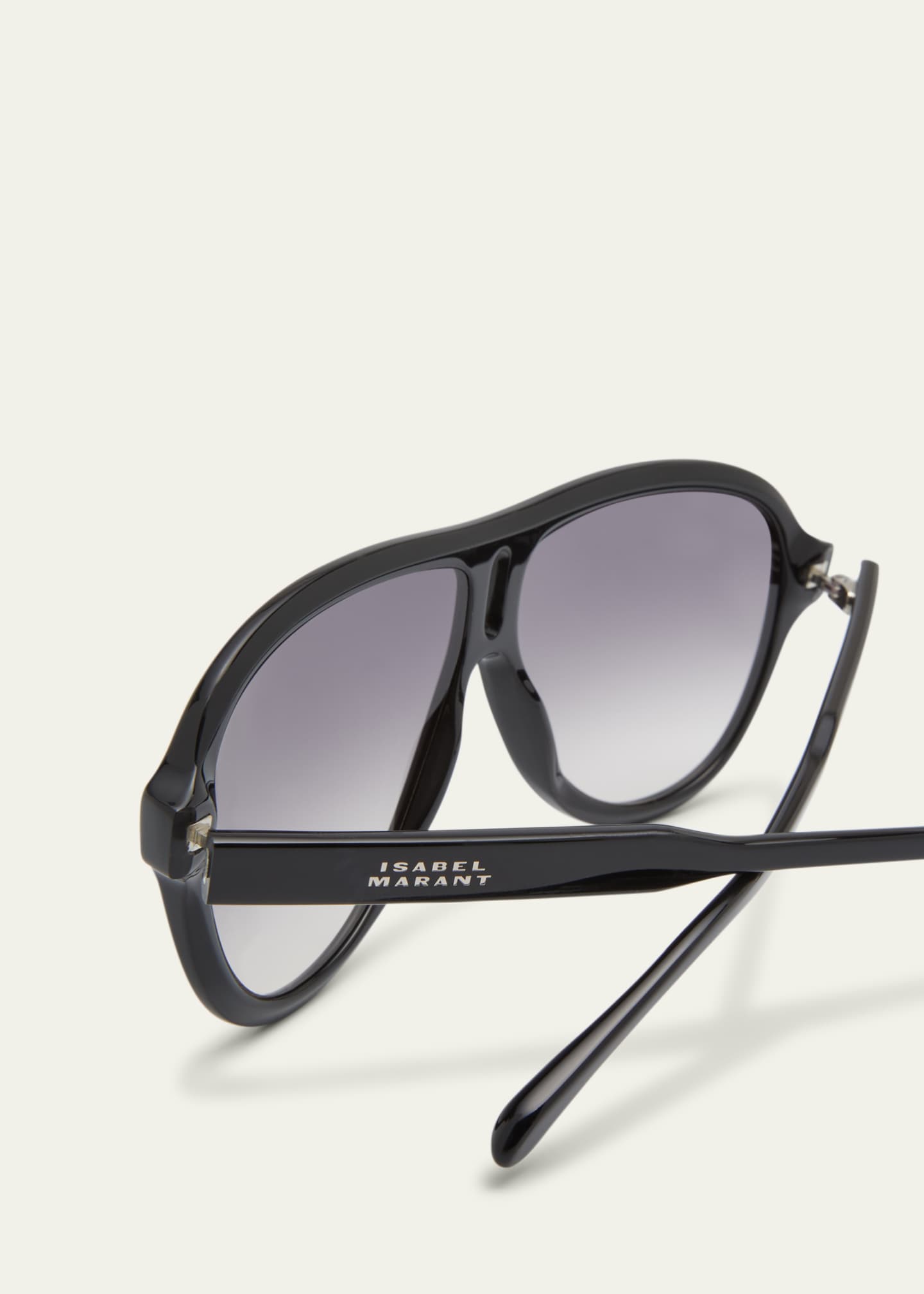 Isabel Marant Logo Acetate Aviator Sunglasses - Bergdorf Goodman