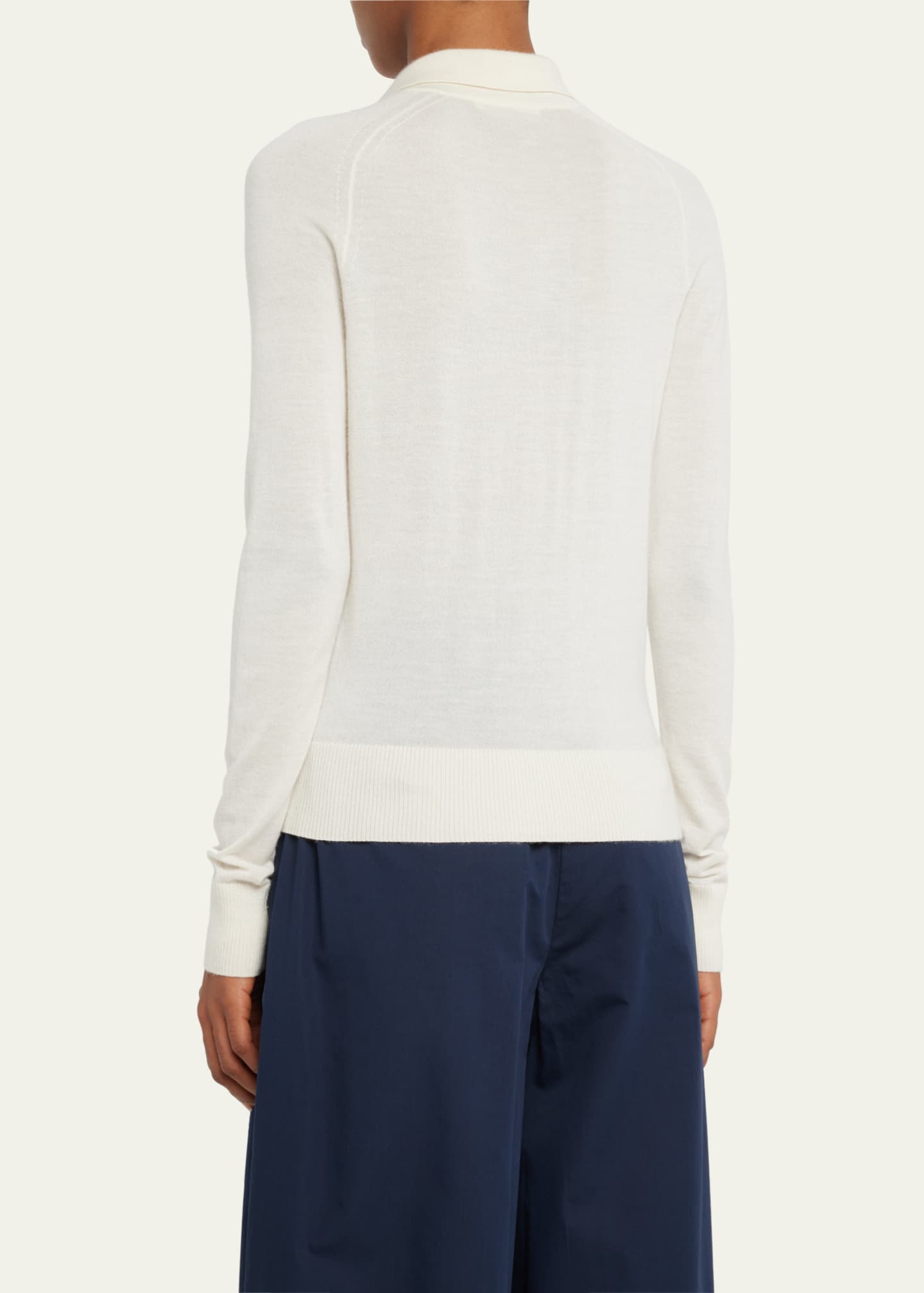 Co Cashmere Polo Sweater - Bergdorf Goodman