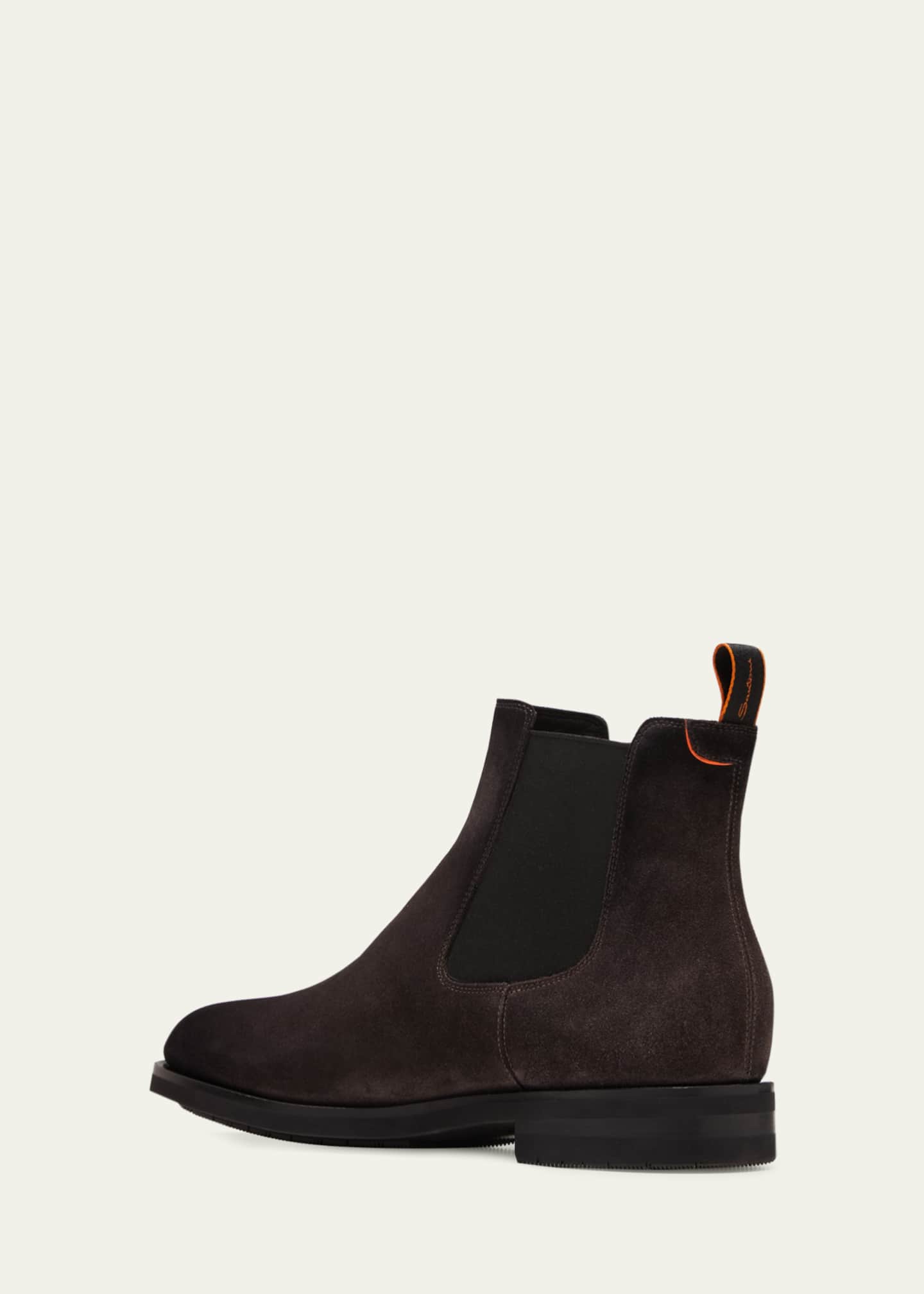 Santoni Men's Enver Suede Chelsea Boots - Bergdorf Goodman