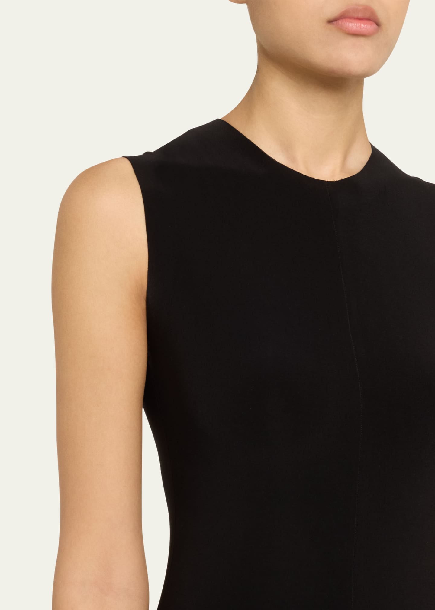 Norma Kamali Sleeveless Footie Catsuit - Bergdorf Goodman