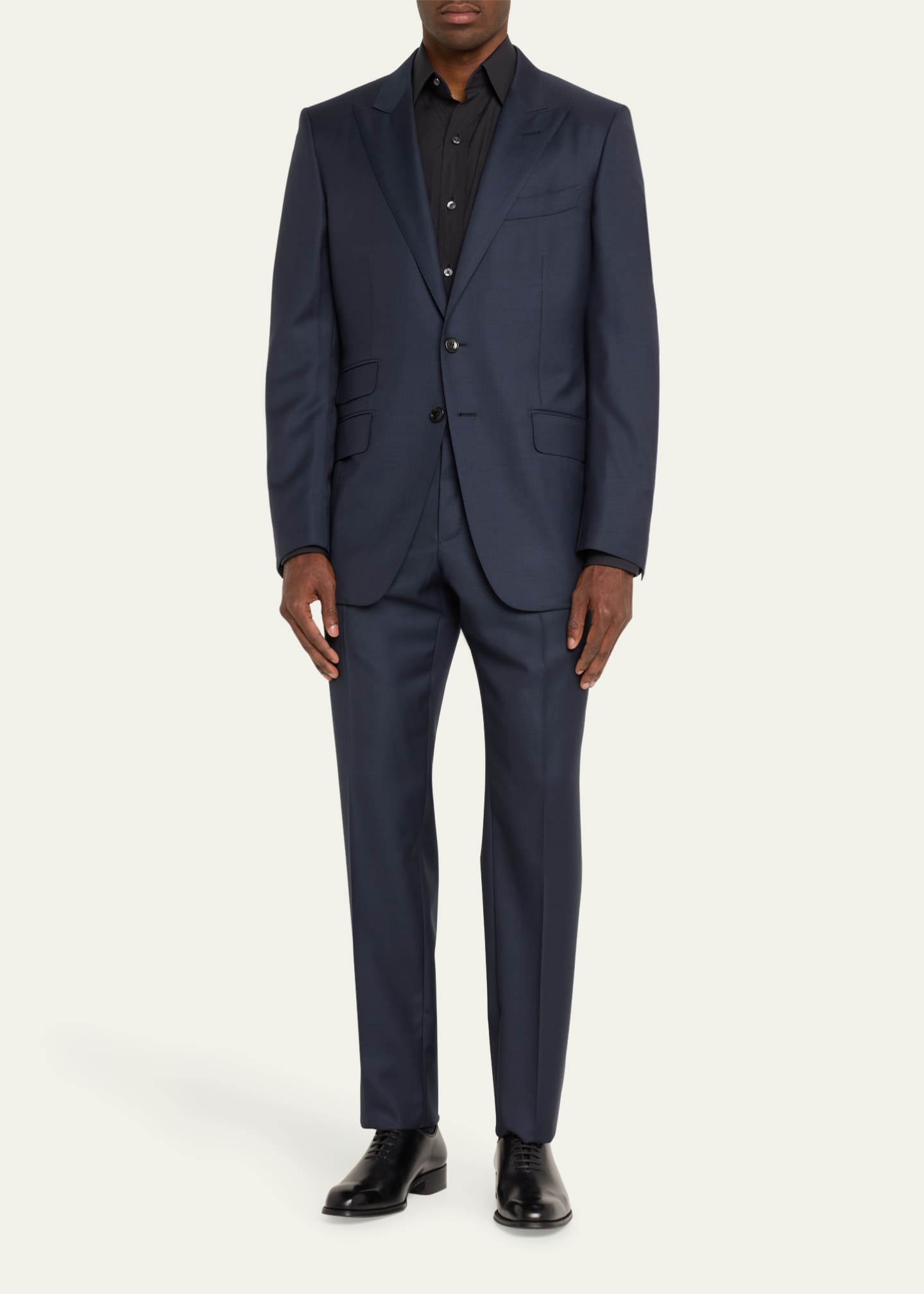 TOM FORD Men's Modern Fit Sharkskin Suit - Bergdorf Goodman